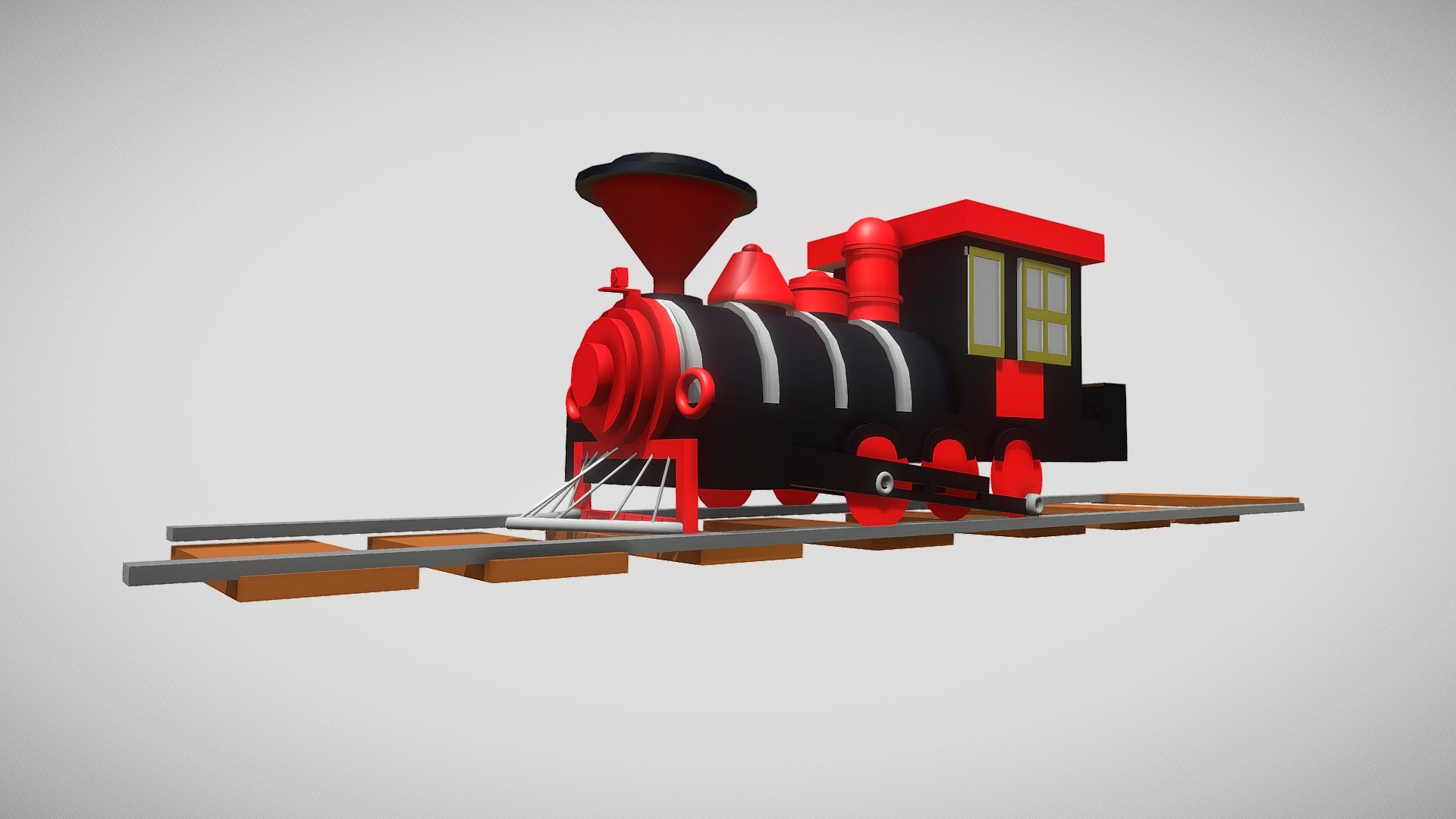 Little train toy - 3D model by mariosepudiaz [78d3f6f] - Sketchfab