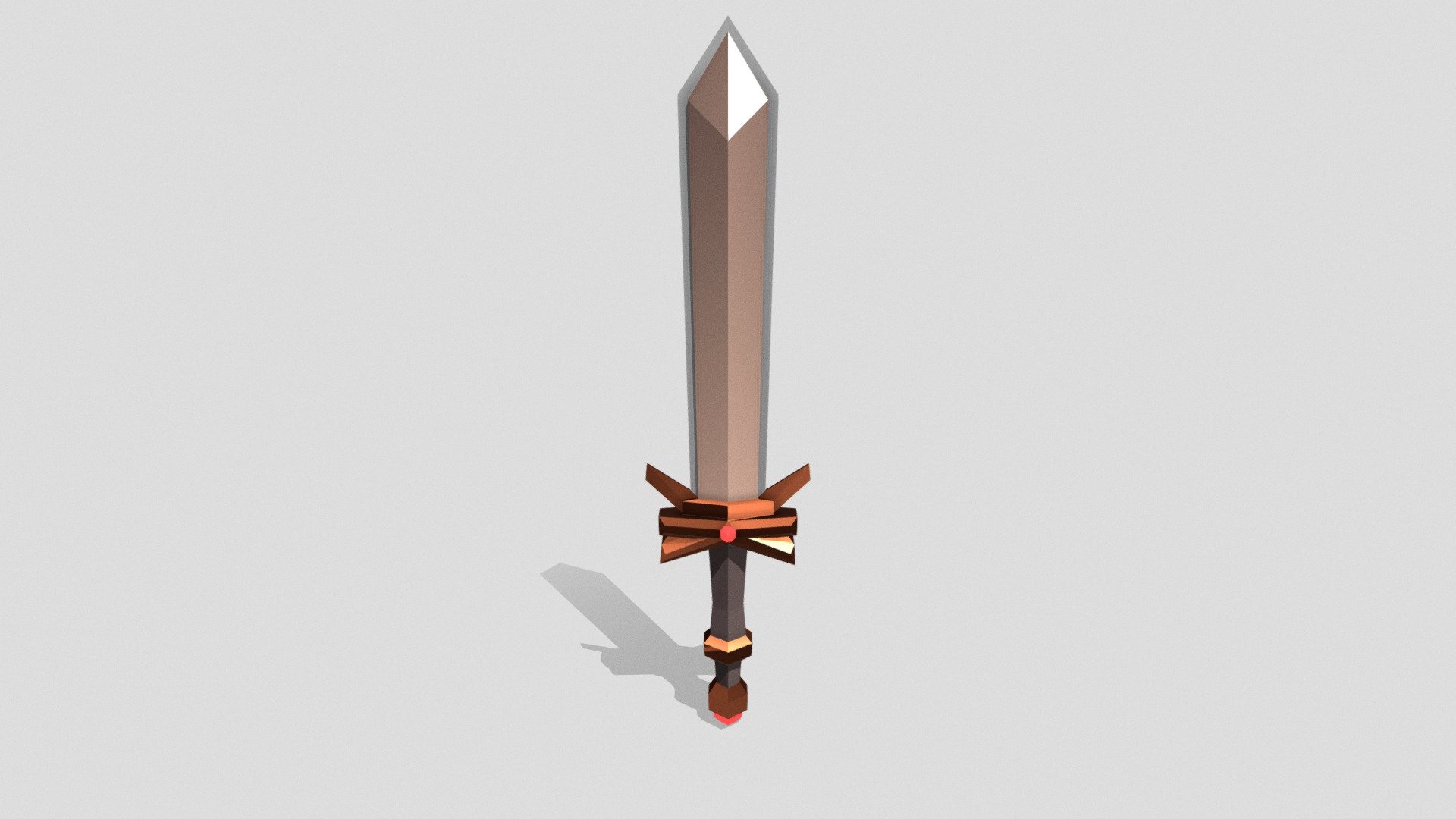 copper star sword - 3D model by Alphite [78d4856] - Sketchfab