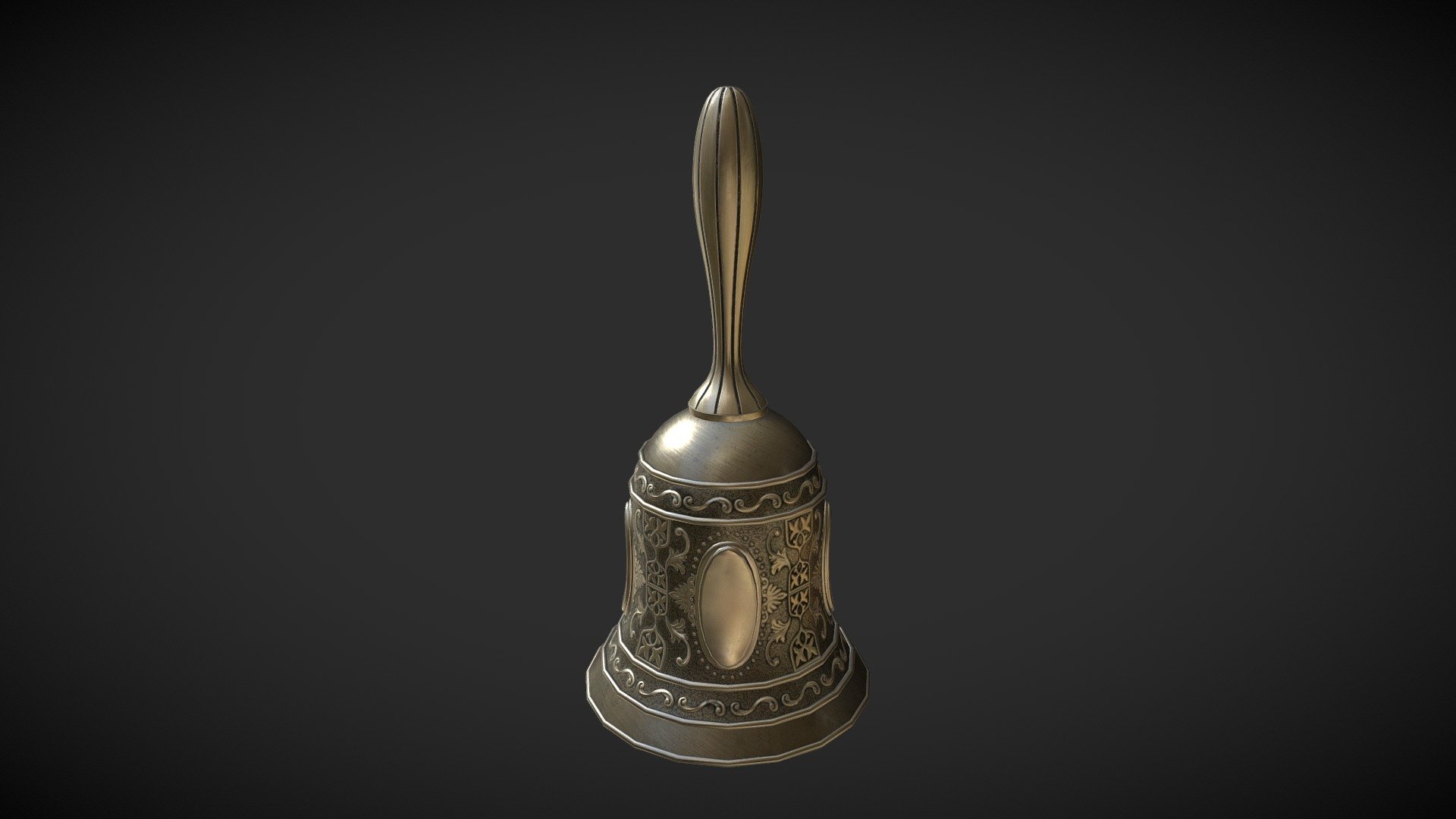 Hand Bell - 3D model by sellardoor [78d493a] - Sketchfab