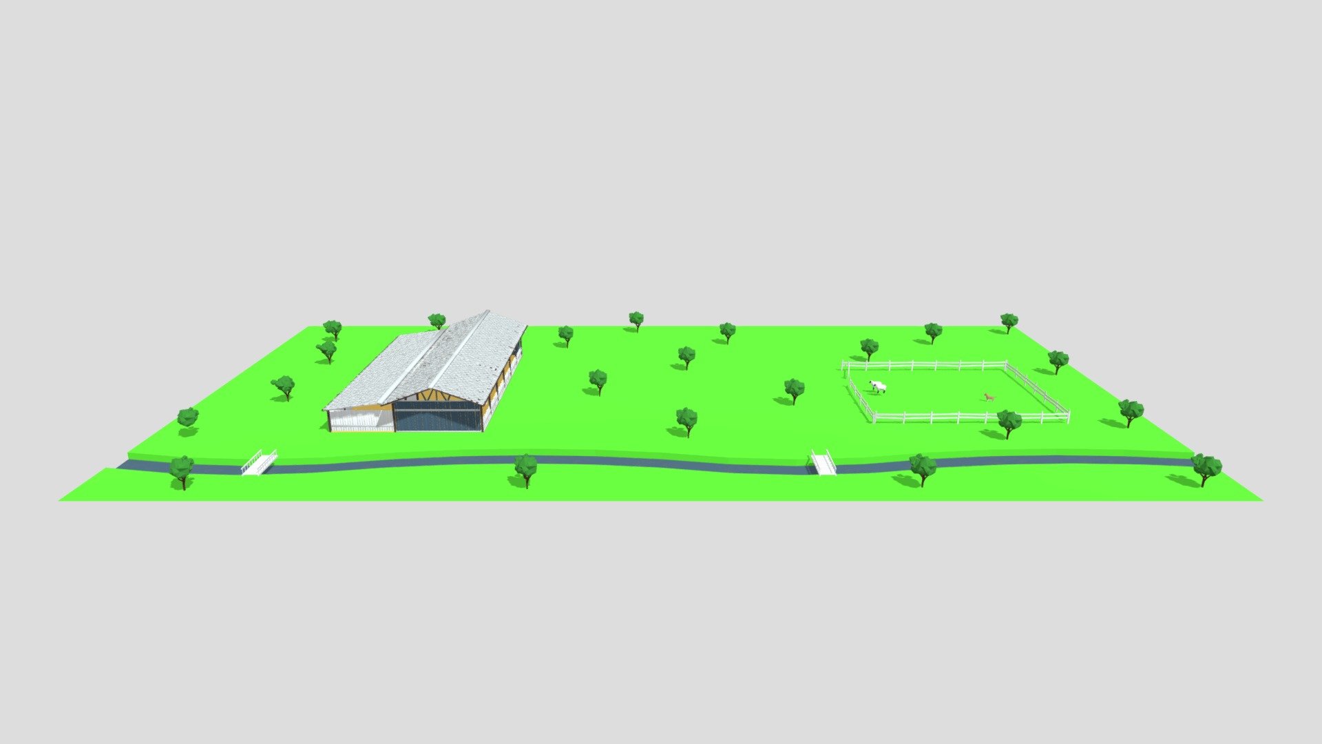 Jungle Safari Zoo - 3D model by zainzafar [78d5980] - Sketchfab