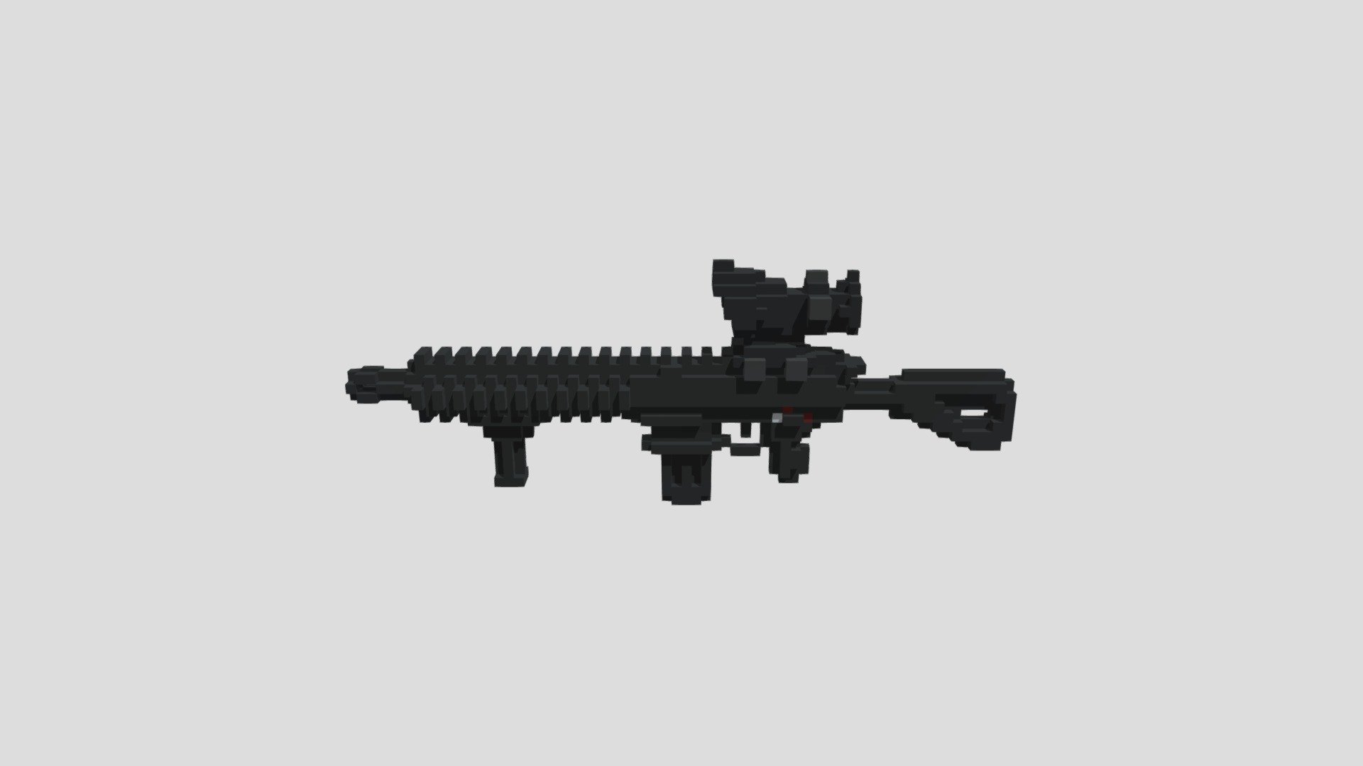 Hk417 Voxel - Download Free 3D model by krdanfl (@Kokoss1337) [78d6288 ...
