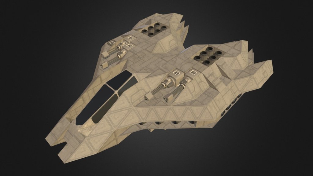Fighter L-4 - 3D model by texnos [78d701f] - Sketchfab