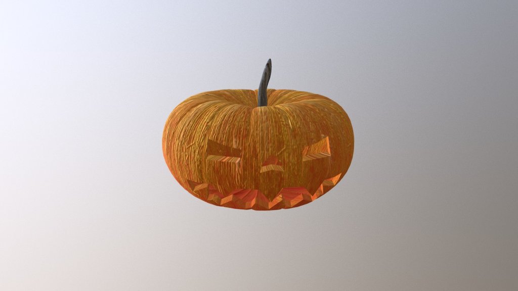 Pumpkin Model - 3D model by Dan_Wodzynski [78d727a] - Sketchfab