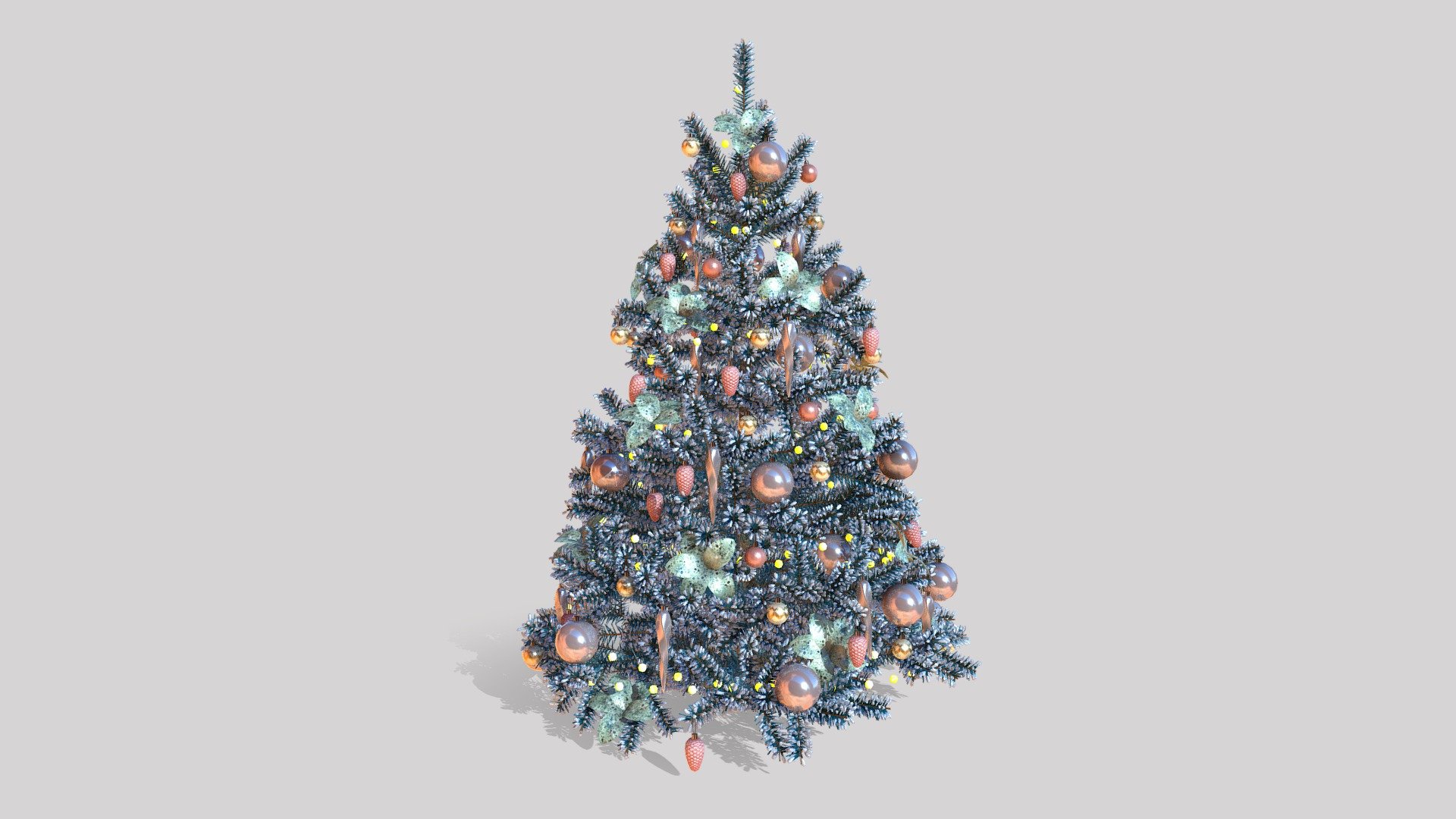 Christmas tree - Buy Royalty Free 3D model by Saniodesign [78d97d9 ...