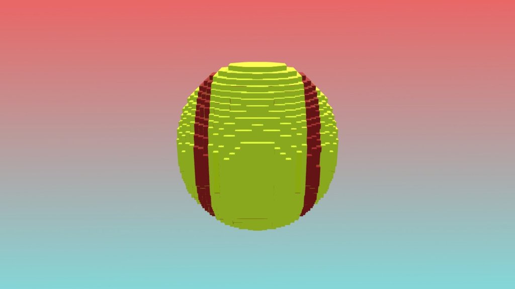Softball - Download Free 3D model by darnitdan [78d9c88] - Sketchfab
