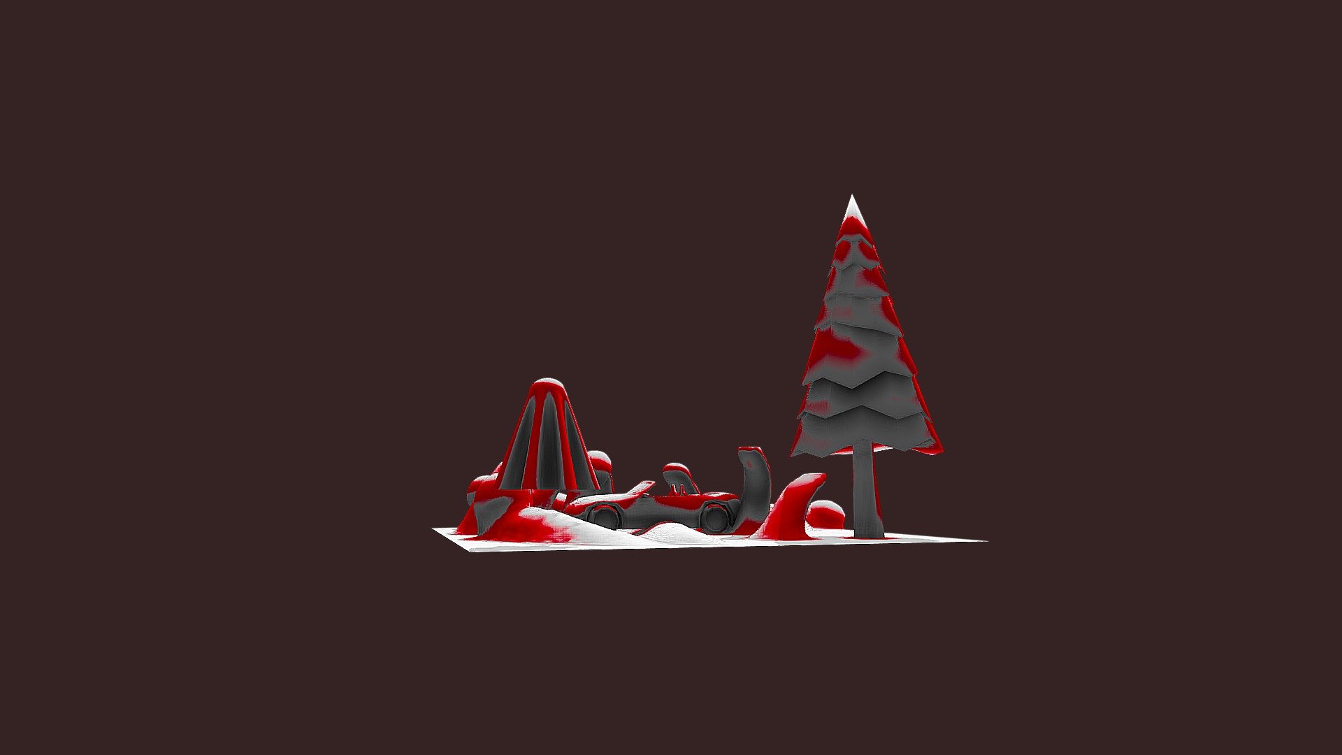 Haunted Woods - 3D model by Jose Tovar (@JoseTovar) [78db0e1] - Sketchfab