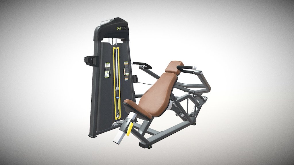 SHOULDER PRESS - 3D model by supersport-fitness [78db507] - Sketchfab