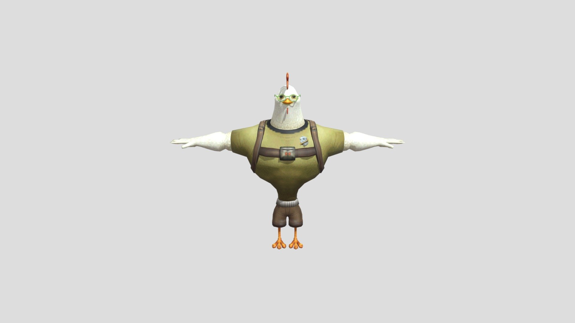 Chicken Little Ace Remake - Download Free 3D model by xdanni1984x ...