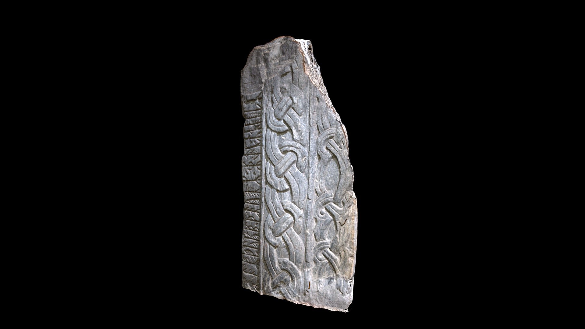 Andreas Cross Slab (Manx Cross 111) - 3D model by manxnationalheritage ...