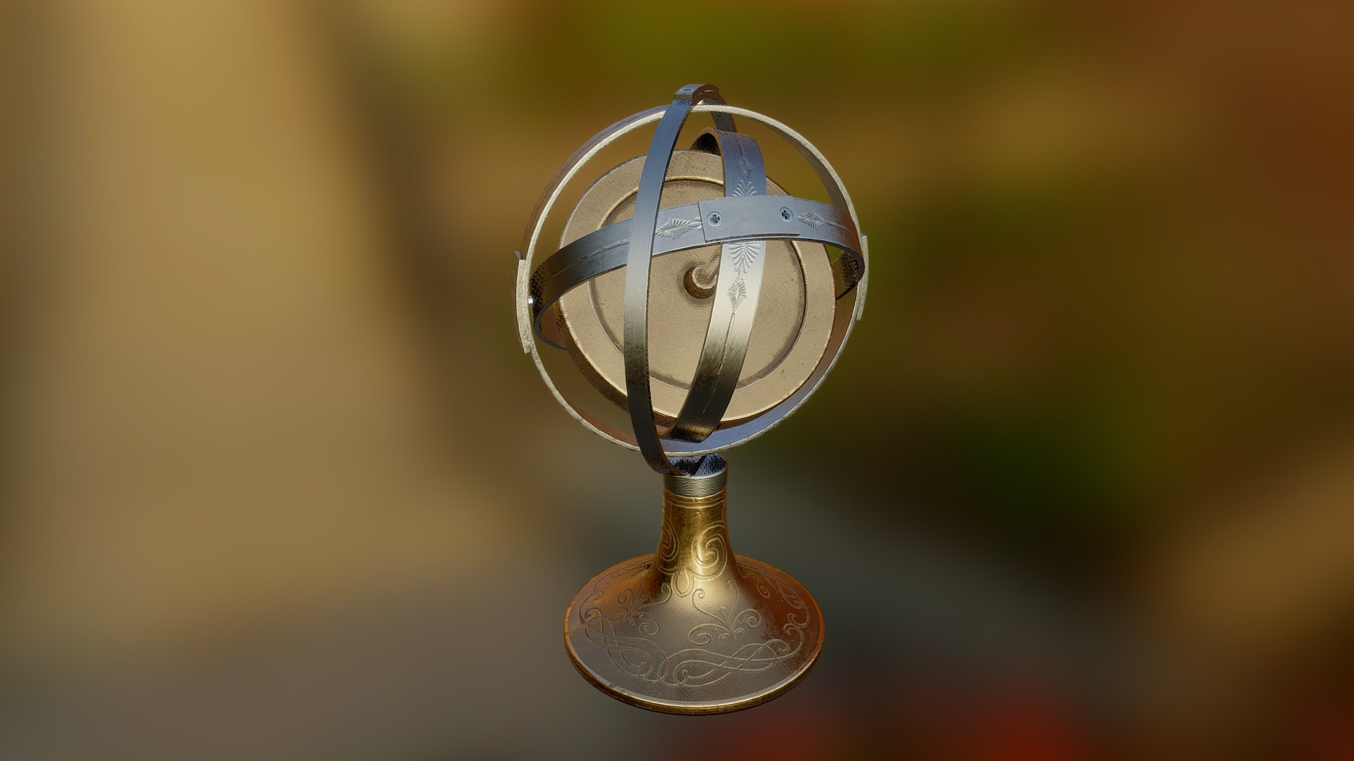 Gyrocompass - Download Free 3D model by Ozhogi [78dd665] - Sketchfab