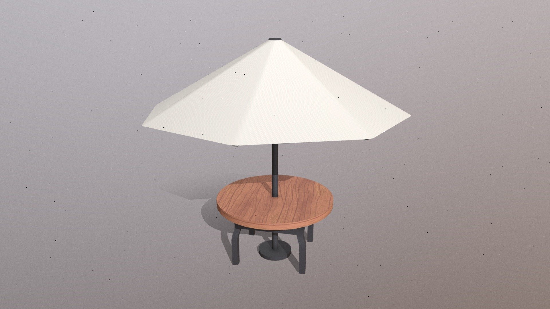 Outdoor Table - 3D model by ktrinidad [78ddc06] - Sketchfab