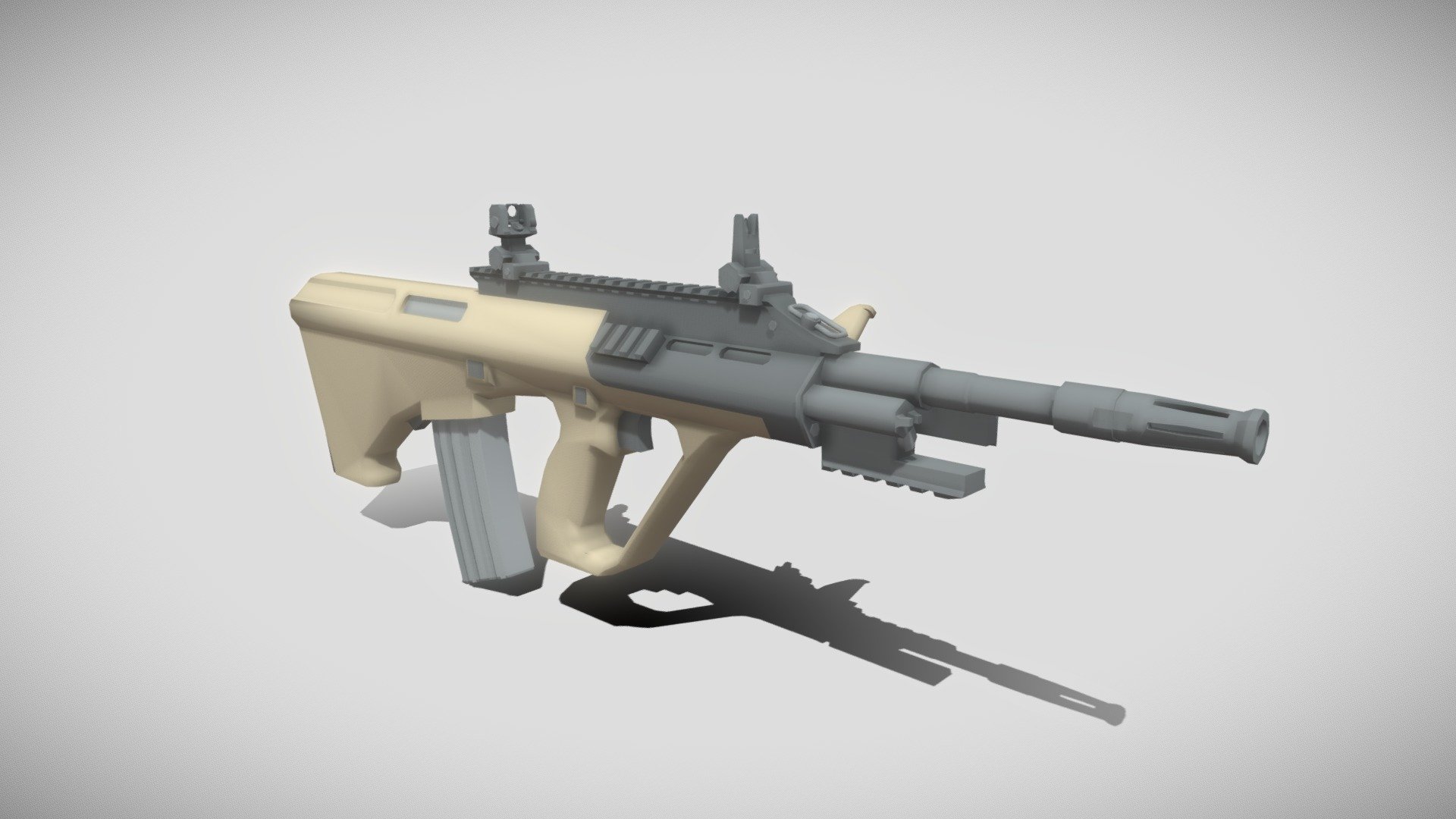 AUG A3 - Download Free 3D model by Lolik123654 [78ddc44] - Sketchfab