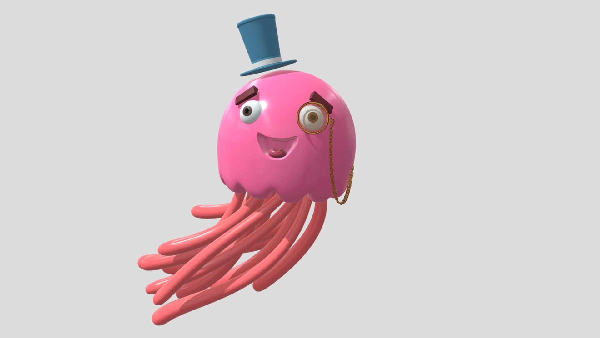 Squid Man - Download Free 3D model by jmccopus [78df798] - Sketchfab