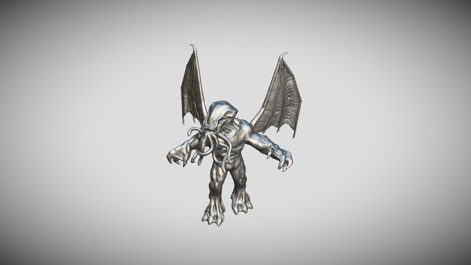 Cthulhu - 3D model by Thomas.Day [78e04a6] - Sketchfab