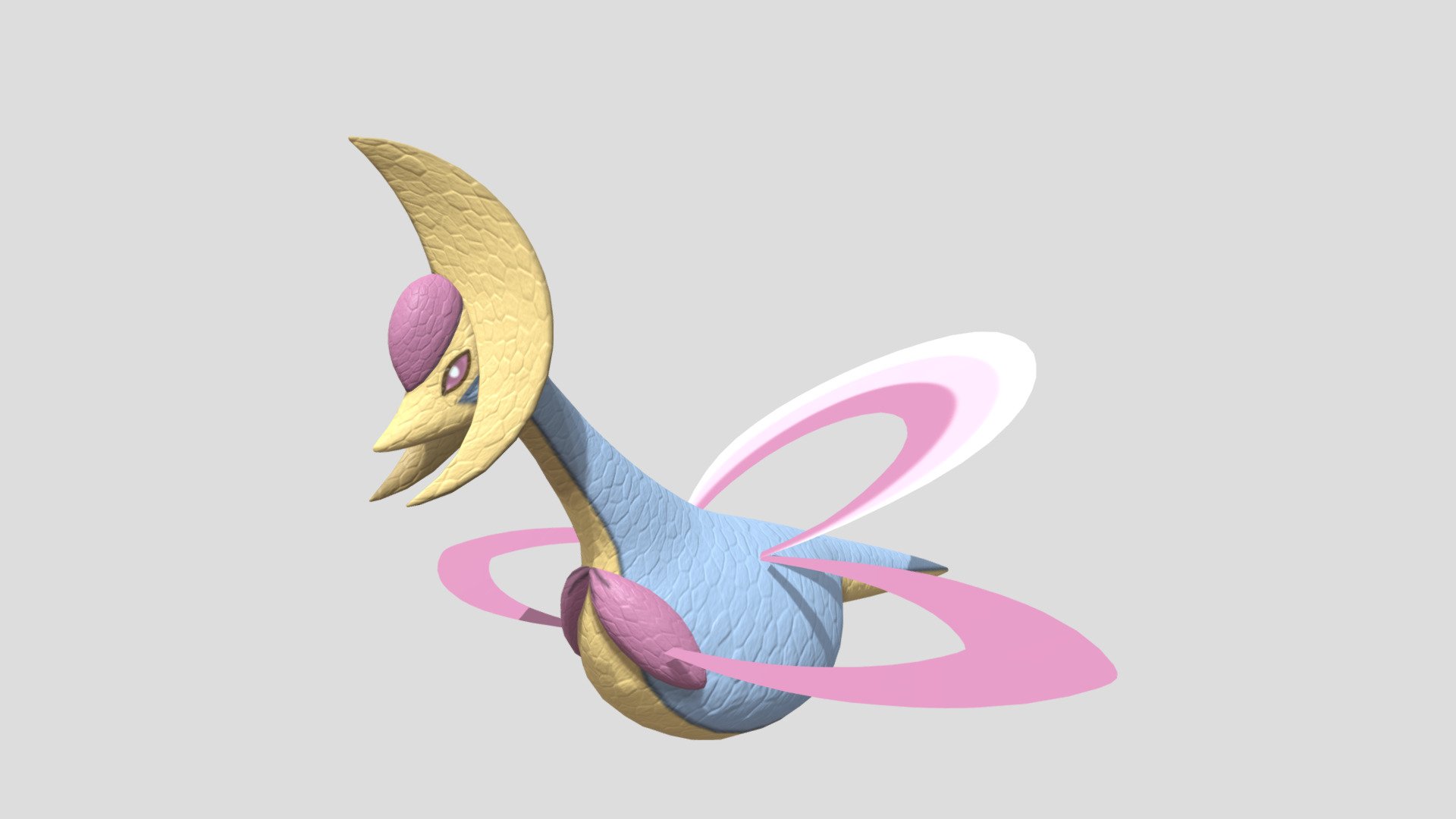 Chameleon (Cresselia form(XY)) - Download Free 3D model by hotstar ...