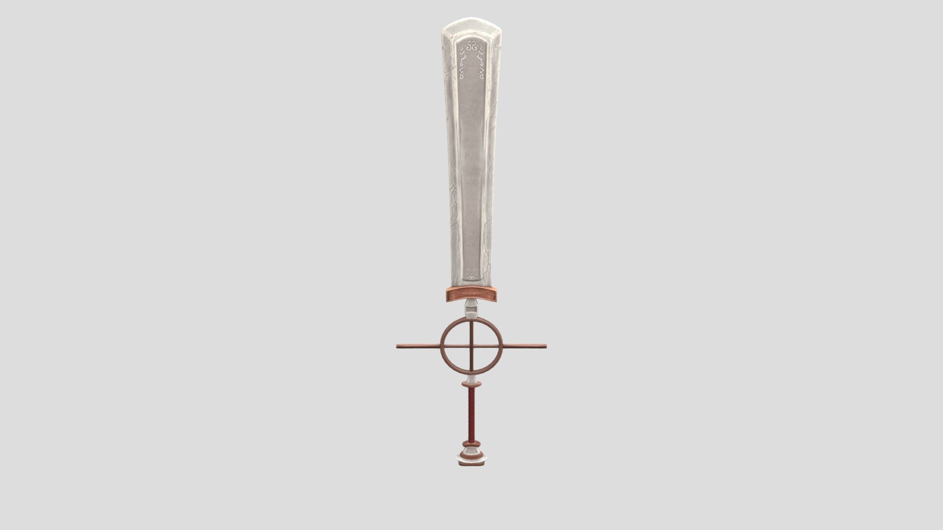 Stylized Rustic Sword - 3D model by fgscanova [78e18e0] - Sketchfab