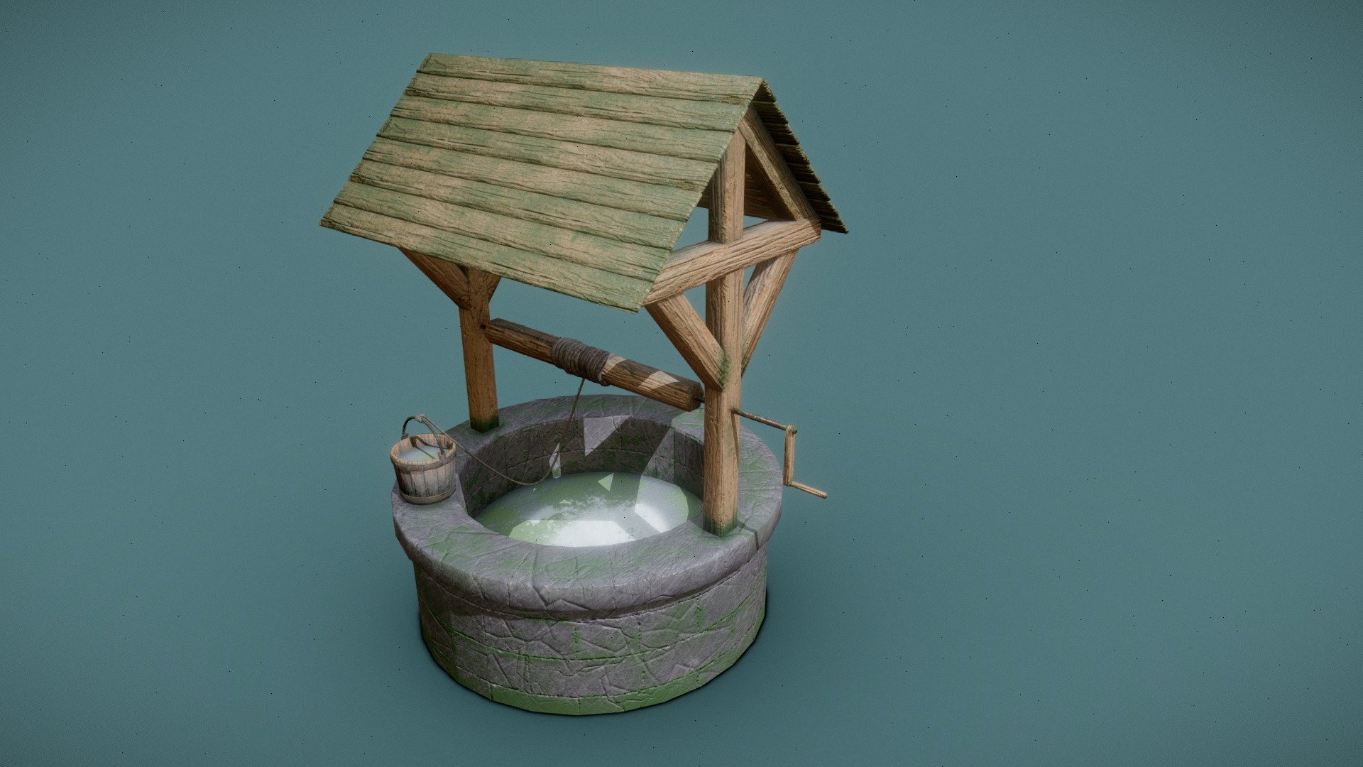 old well - Download Free 3D model by DonikXD [78e2589] - Sketchfab