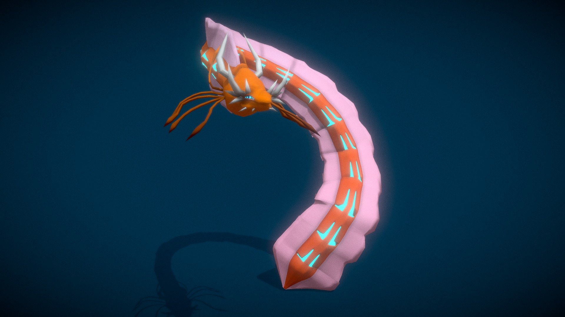 Paleozoic Pikaia (Yugioh) - Buy Royalty Free 3D model by Yanez Designs ...