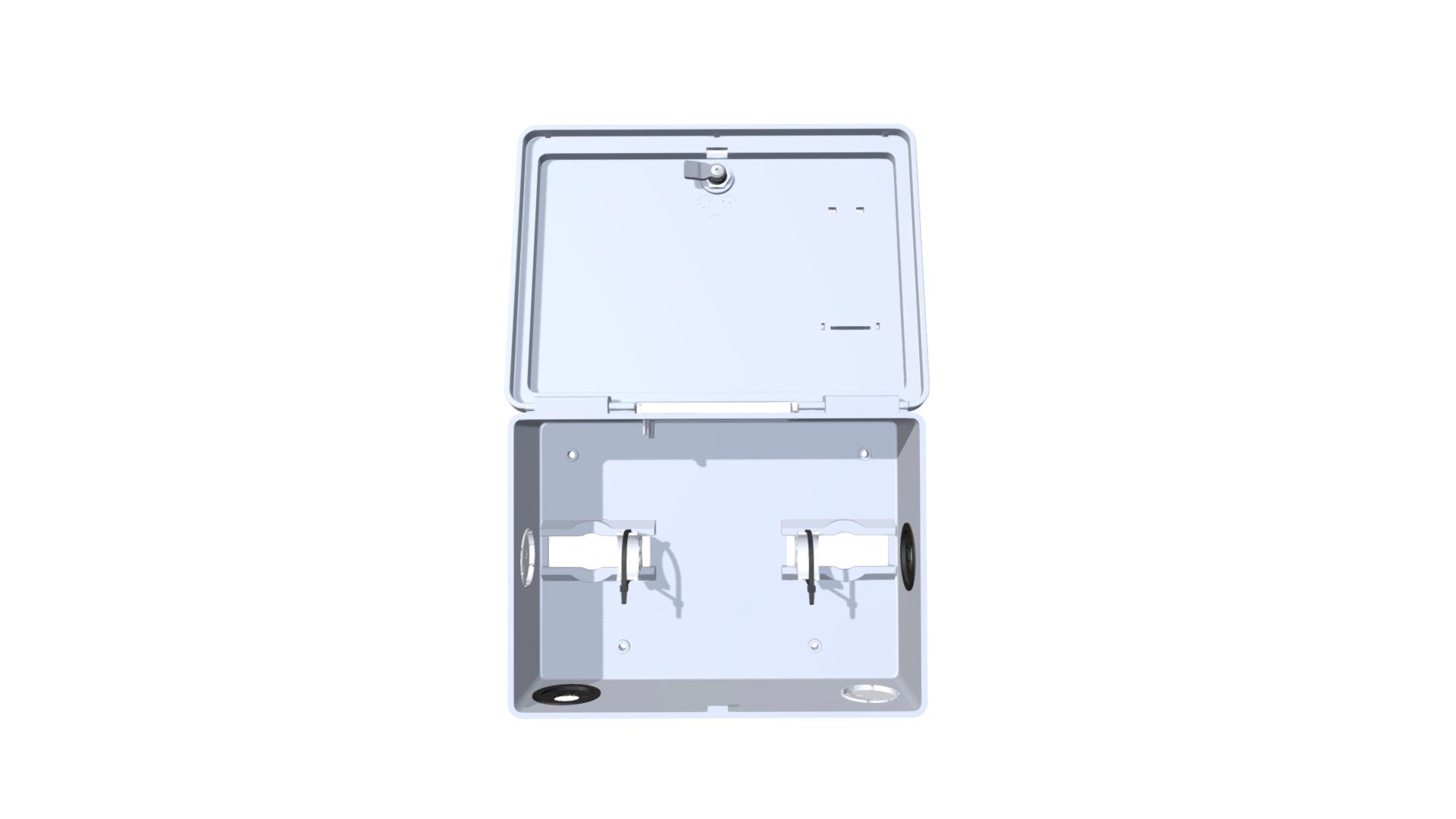 Water meter box KSA - 3D model by jdejong [78e3290] - Sketchfab