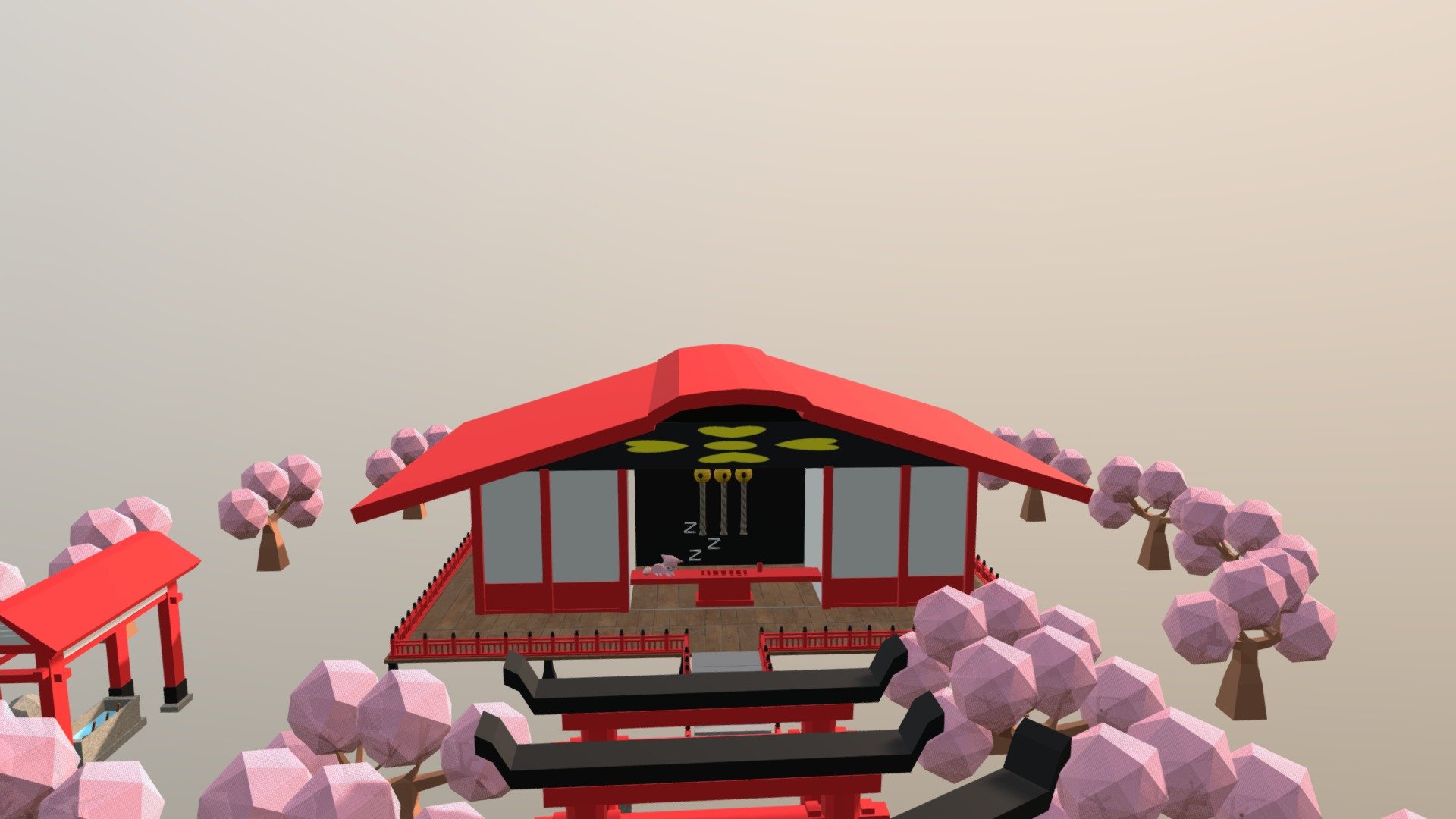 shrine - Download Free 3D model by projecthope [78e3a03] - Sketchfab