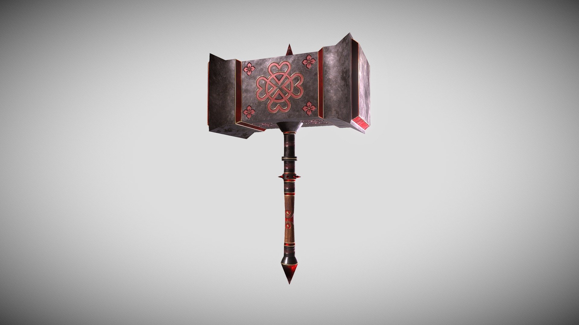 War Hammer - 3D model by NovelaxNeko (@Christopfer.Dahl) [78e3ec5 ...