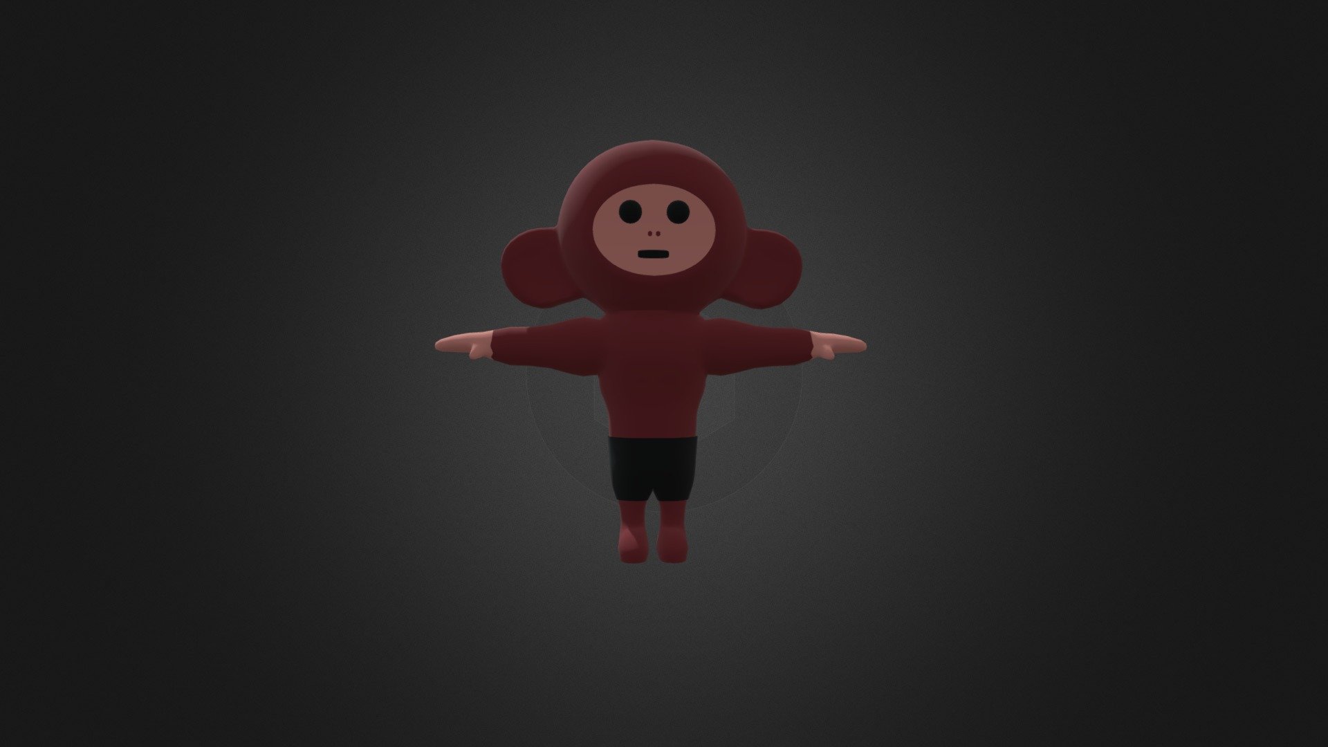Body Builder Monkey - 3D model by aysenaz (@Aysenazkara) [78e5048 ...