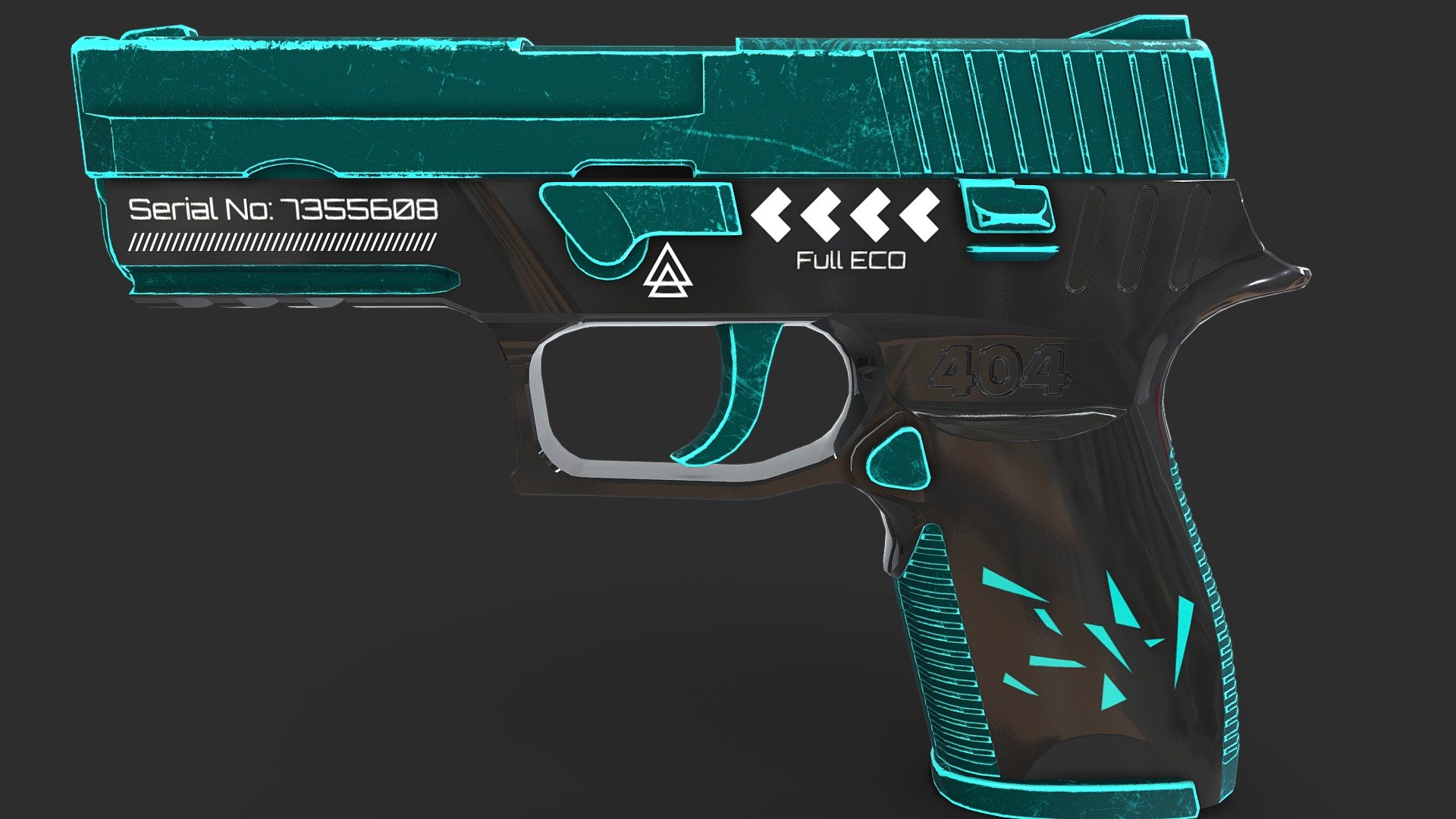P250 // Color Scheme - 3D model by ap0skyre [78e5fc8] - Sketchfab