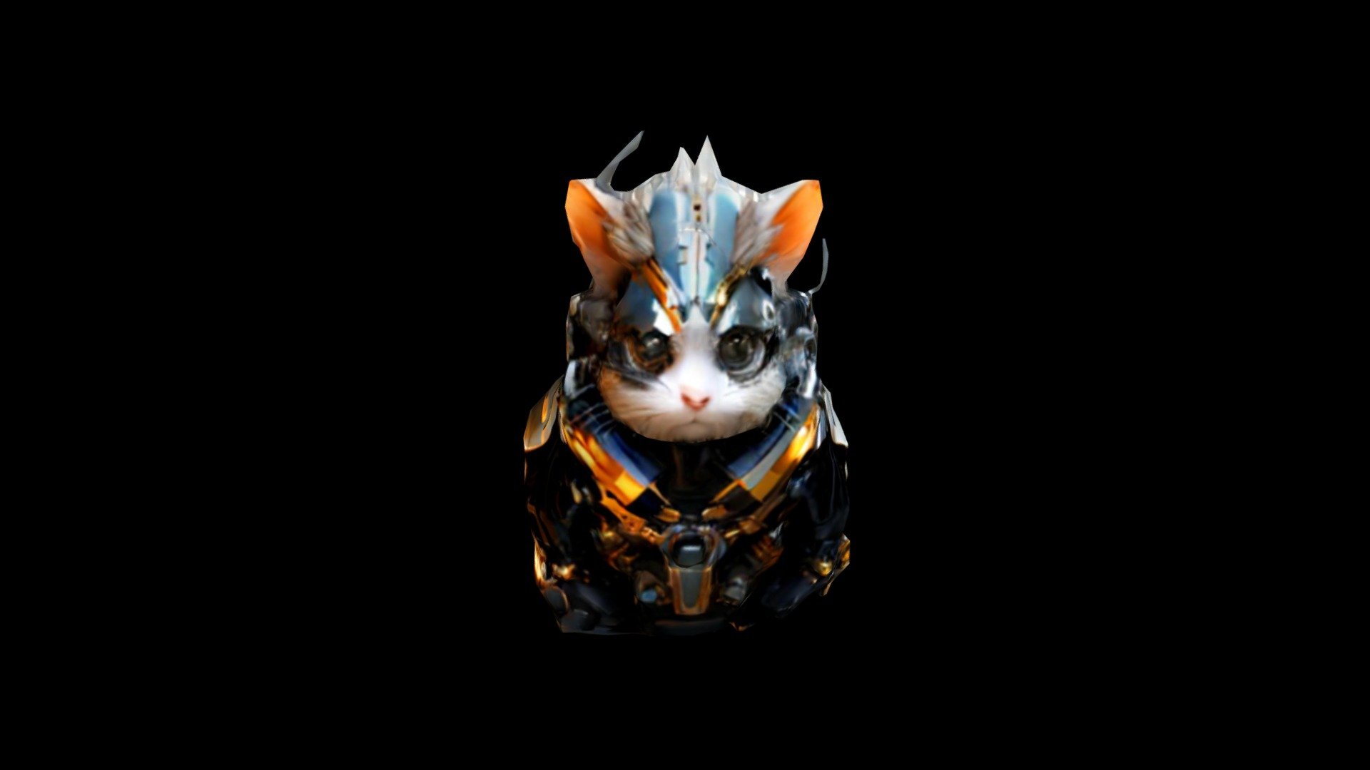 "Feline Fury Whisker-Protected Sports Helmet CG - Download Free 3D ...