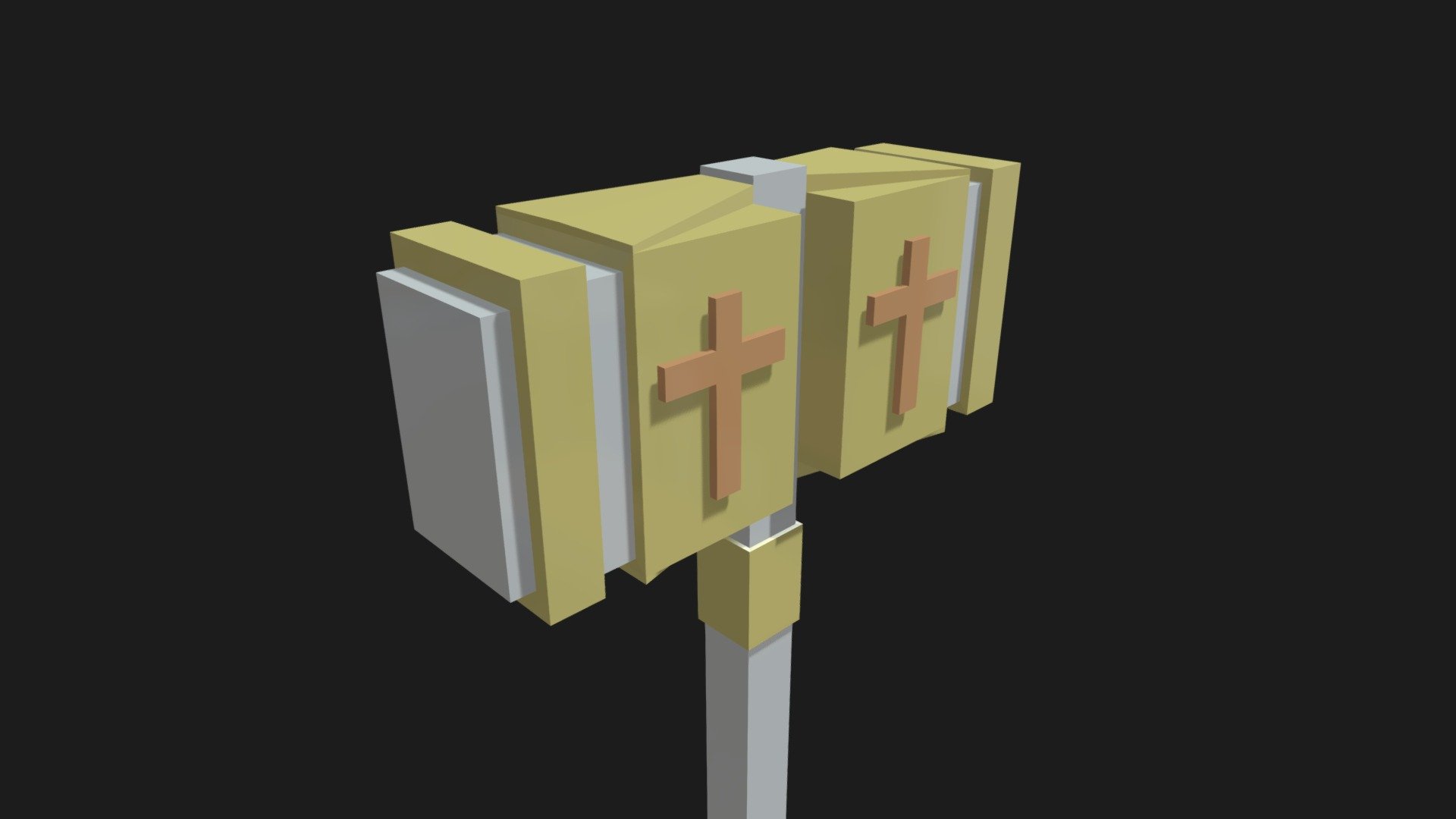 Holy Hammer - 3D model by NotQuentin78 [78e9477] - Sketchfab