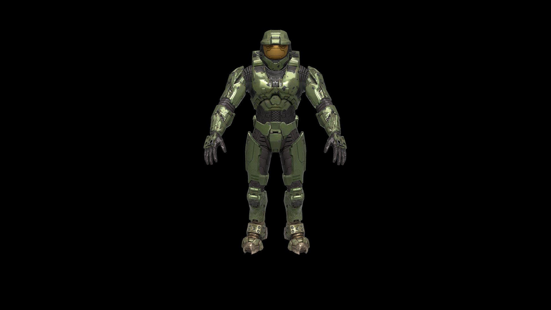 Characters>Halo 2 Anniversary>Master Chief - Download Free 3D model by ...