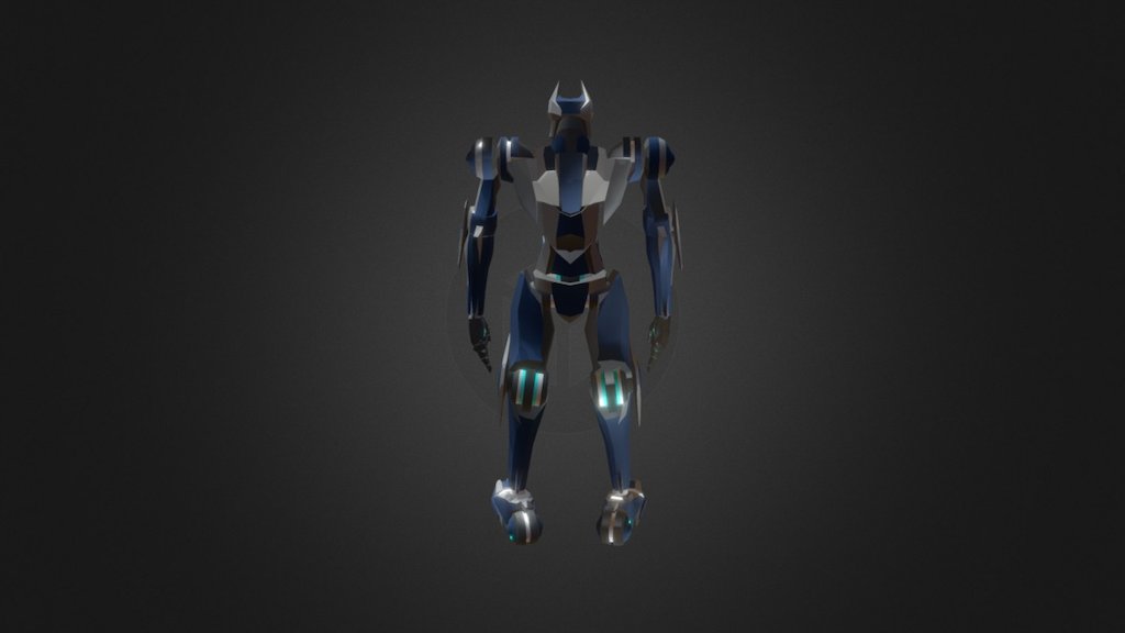 Mecha - 3D model by Leonidos [78ead69] - Sketchfab