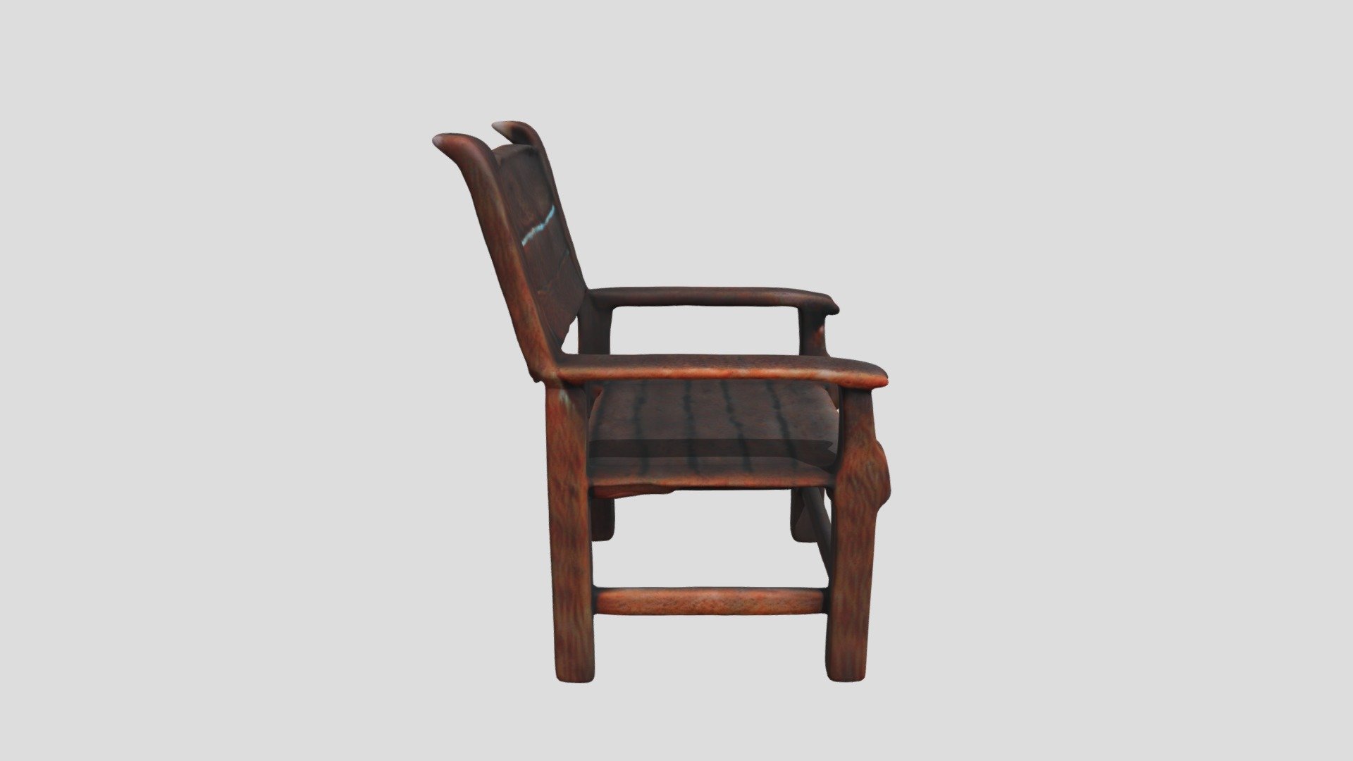 Wooden Chair 2 - Download Free 3D model by Anaz S. Aji (@azfirazka ...