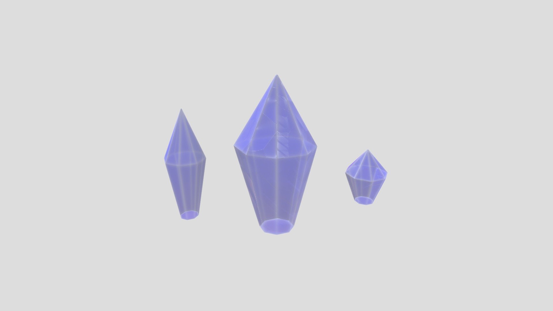 Crystal - 3D model by Angela Dzajkovska (@AngelaDzajkovska) [78ed738 ...