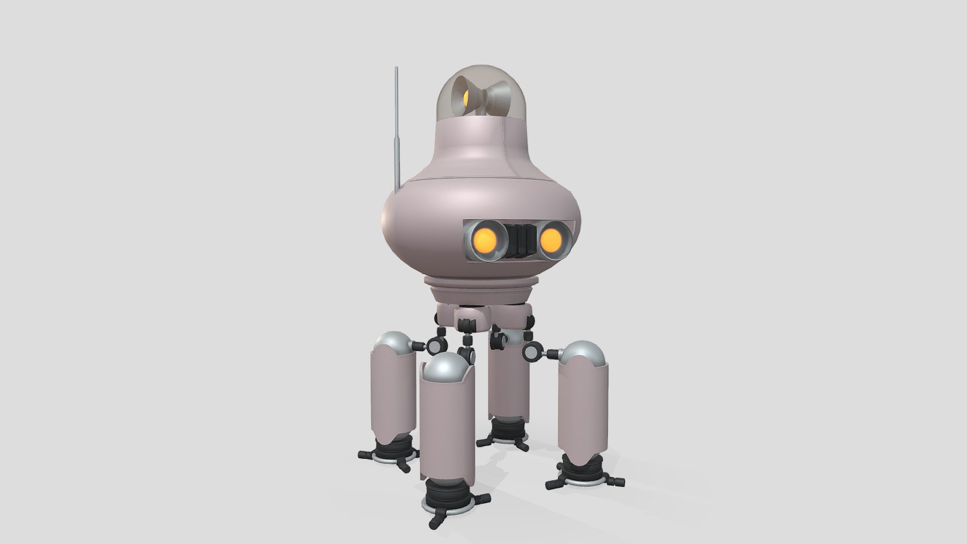 Helper Robot - 3D model by kjayy [78edc0c] - Sketchfab