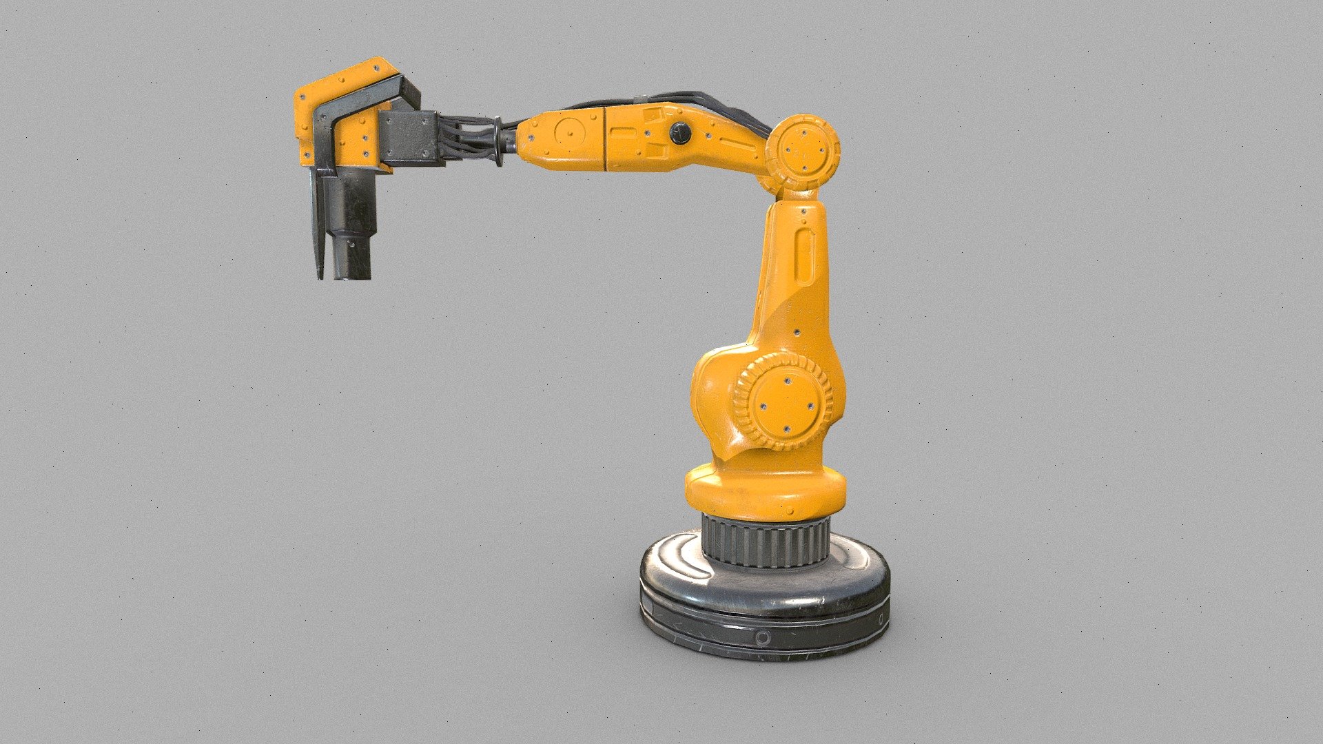 Industrial arm - clean - Buy Royalty Free 3D model by Sousinho [78eebf2 ...