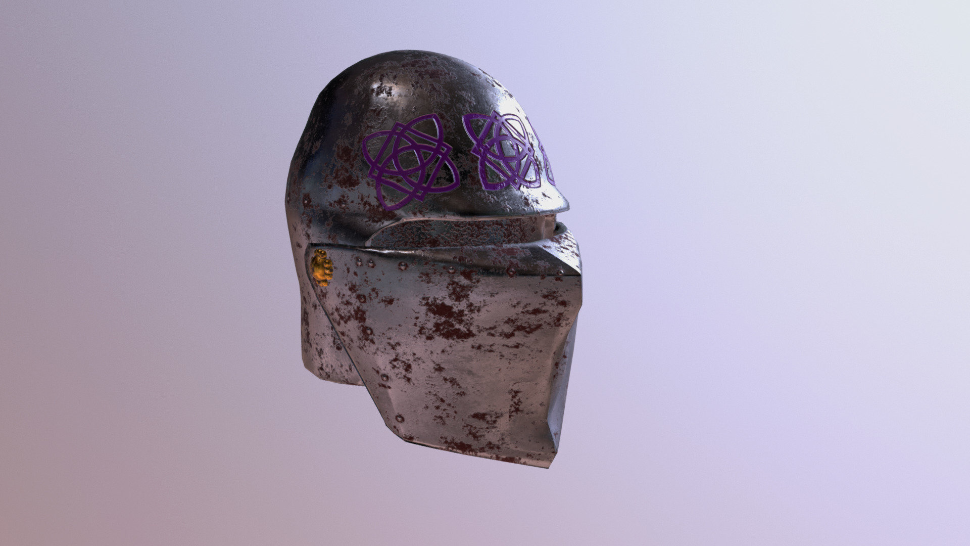 Violet Helm - 3D model by Escila30 [78f0ac0] - Sketchfab