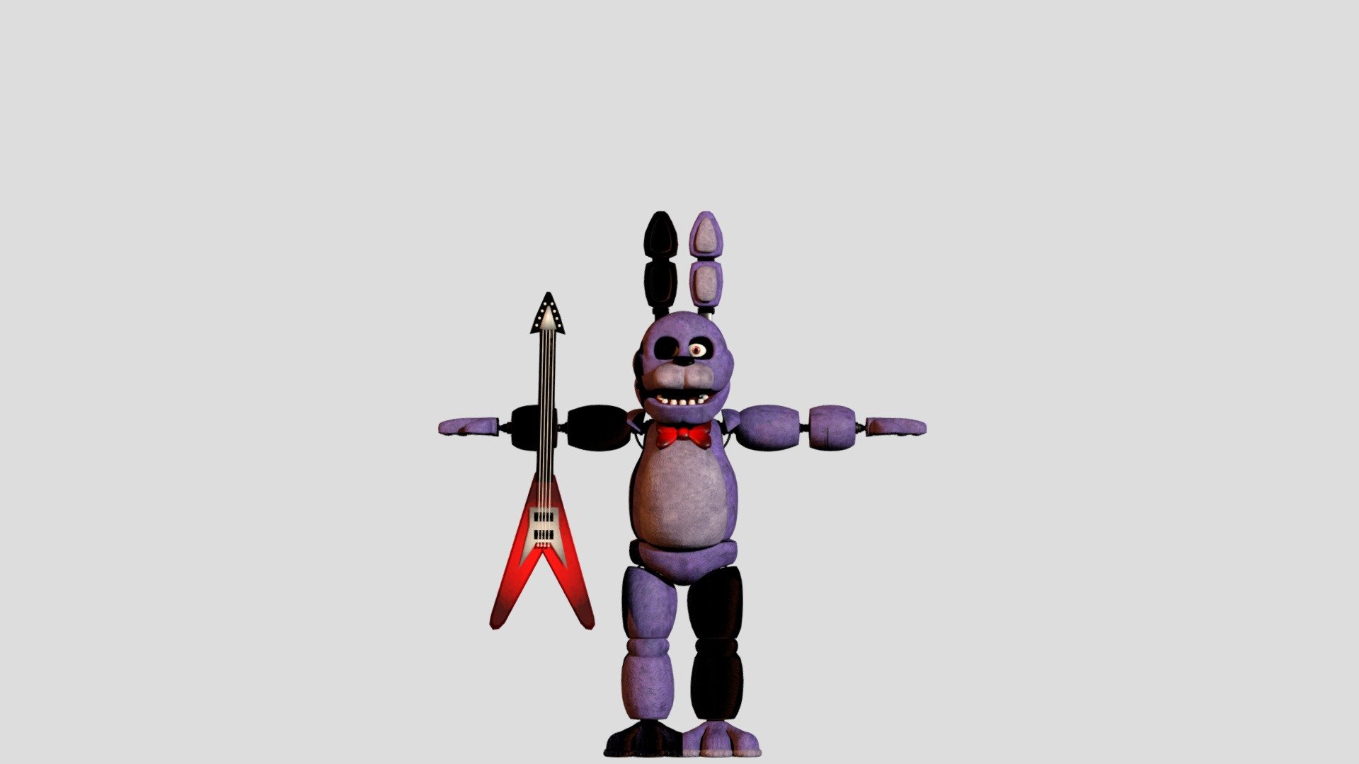 Bonnie The Bunny (by HiAtom) - 3D model by PFGFromYT (@fnafgamerreeeeee ...