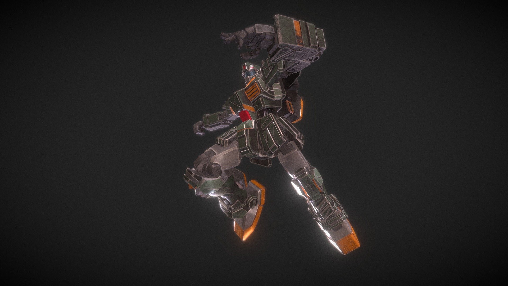 GM STRIKER FanArt - 3D model by GhostHopper [78f1b71] - Sketchfab