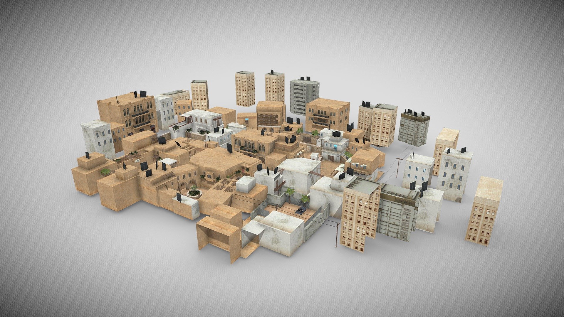 Sandstone - Download Free 3D model by Poytep (@Game_fan) [78f207f ...