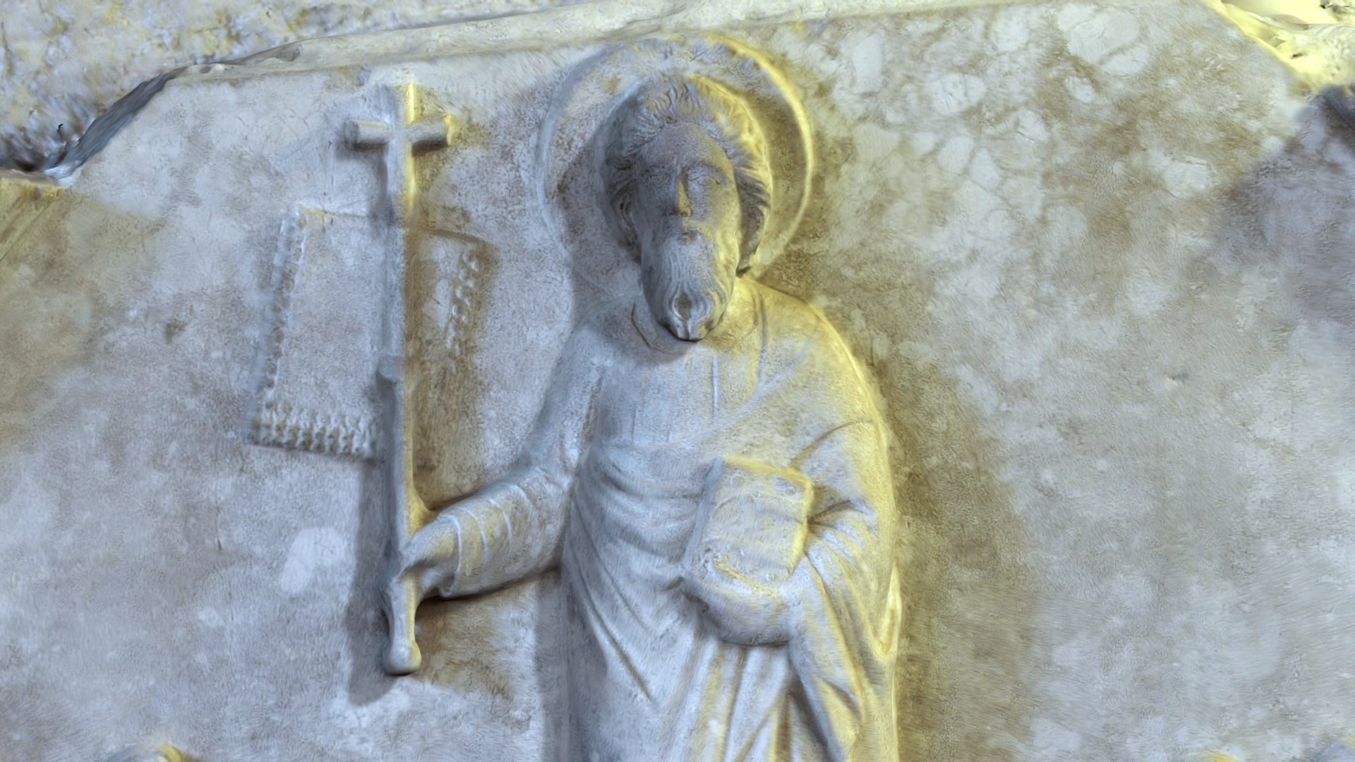 Lunetta with Christ and Worshippers - 3D model by felix_pedrotti ...