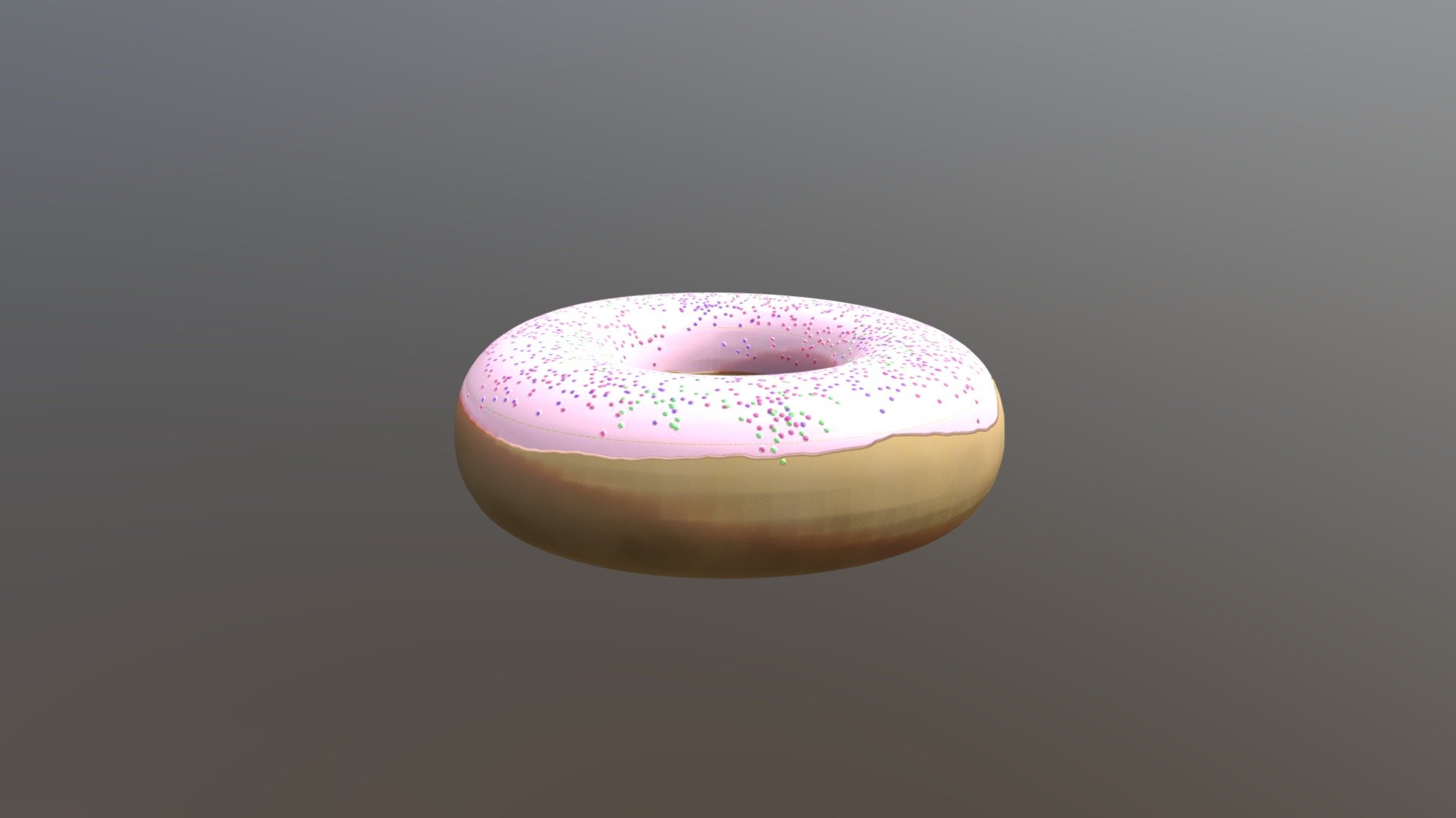 Donut - 3D model by Fredrik Lunde (@freddylundo) [78f3dd8] - Sketchfab