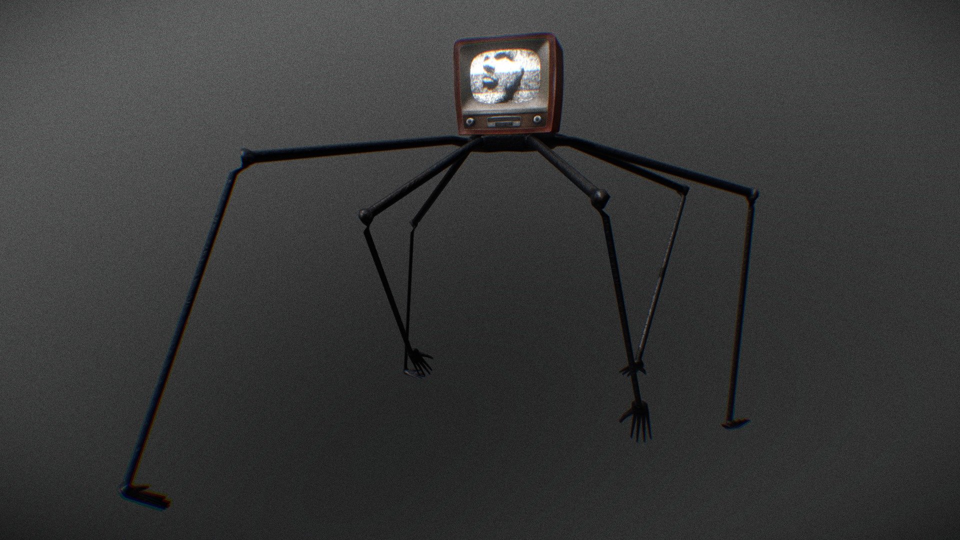 TV Monster - 3D model by alytlebird (@alytle96) [78f5823] - Sketchfab