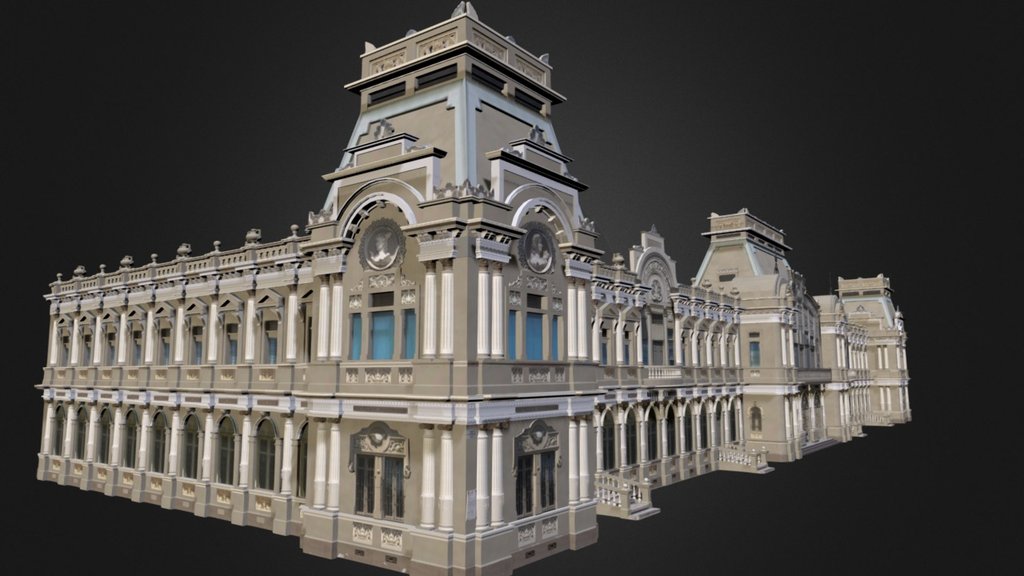 Correos de Costa Rica - 3D model by Walpe (@WarrennLopezPerez) [78f7ec4 ...