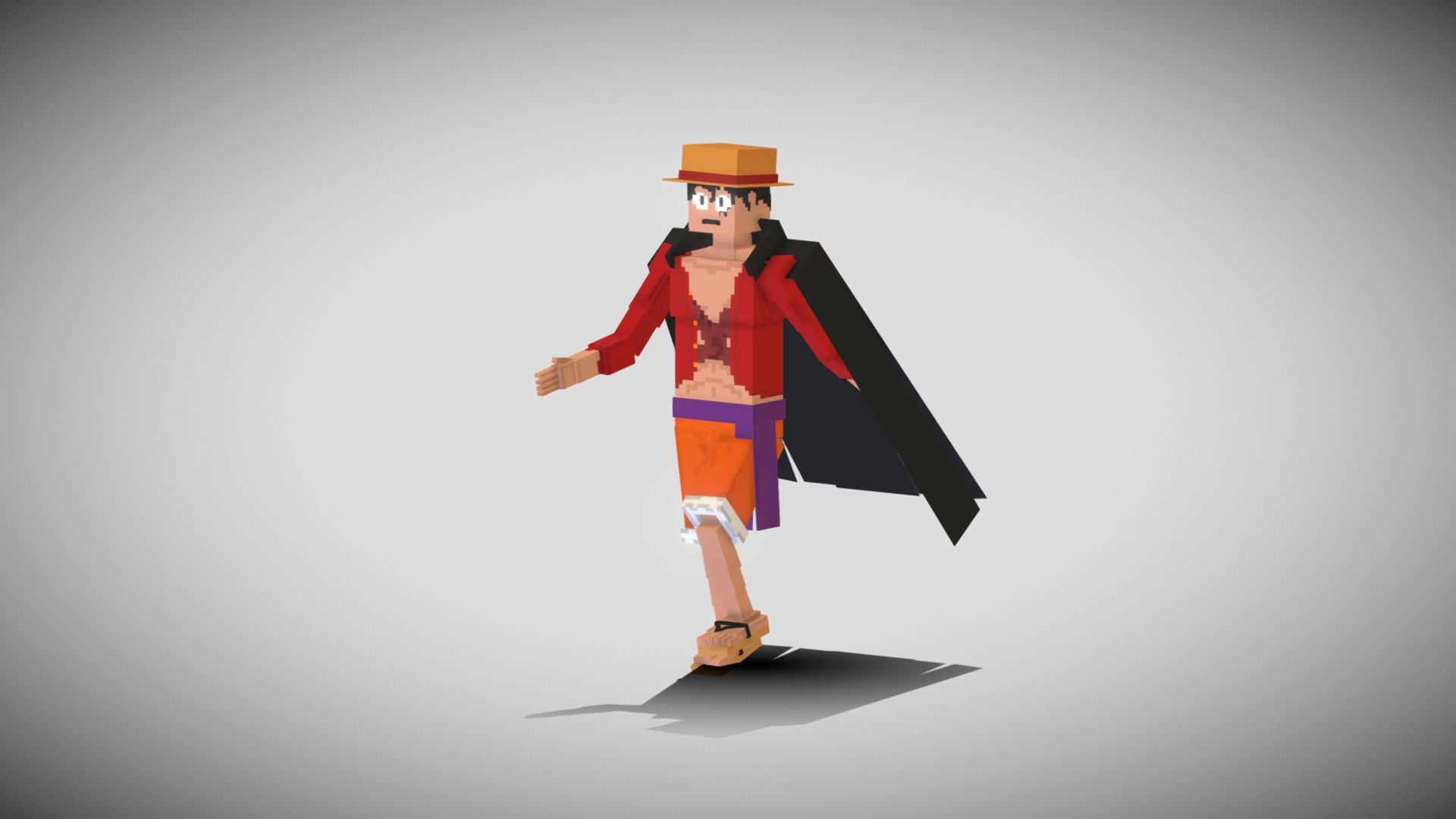 Luffy - 3D model by smi4ils [78f85ff] - Sketchfab