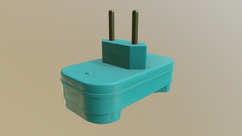 Plug Adapter - Download Free 3D model by Lillya [78f86c3] - Sketchfab