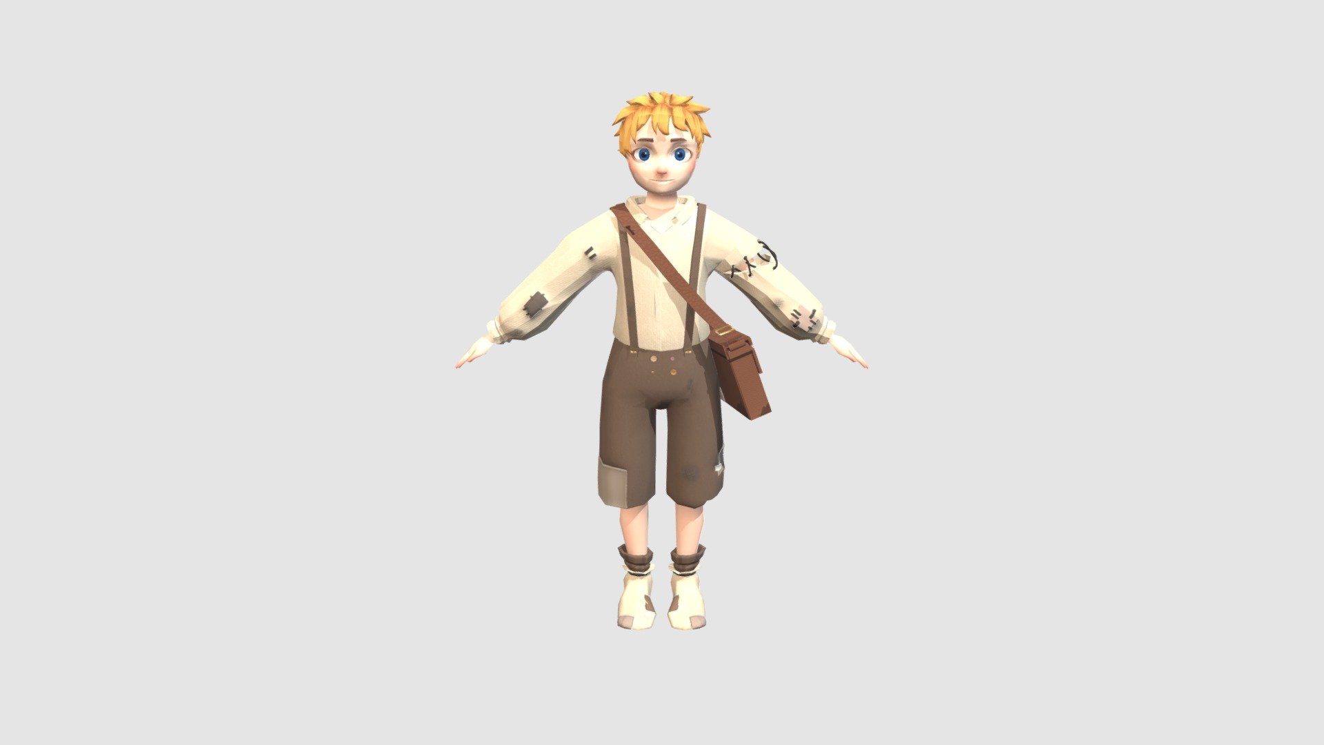 Charlie_and_prop - 3D model by jomei [78f8a0e] - Sketchfab