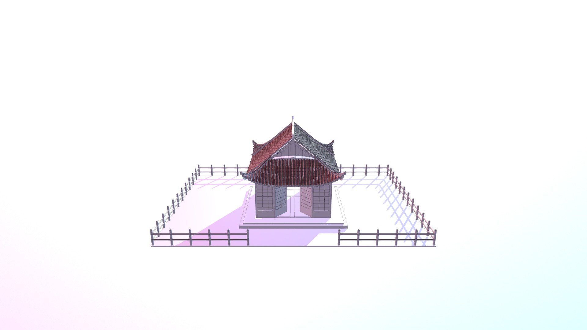 Japanese Tea House - 3D model by Allmächtig (@lukazwill) [78f9fd3 ...