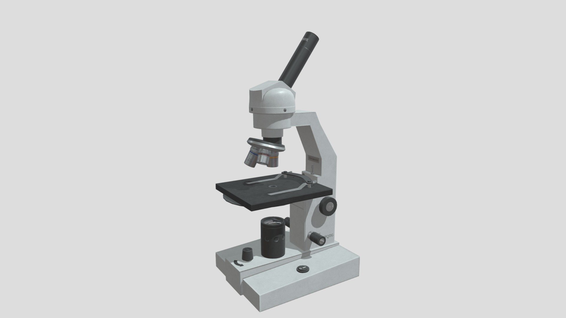 School Microscope - 3D model by EstySD (@sergeevdns) [78fb32e] - Sketchfab