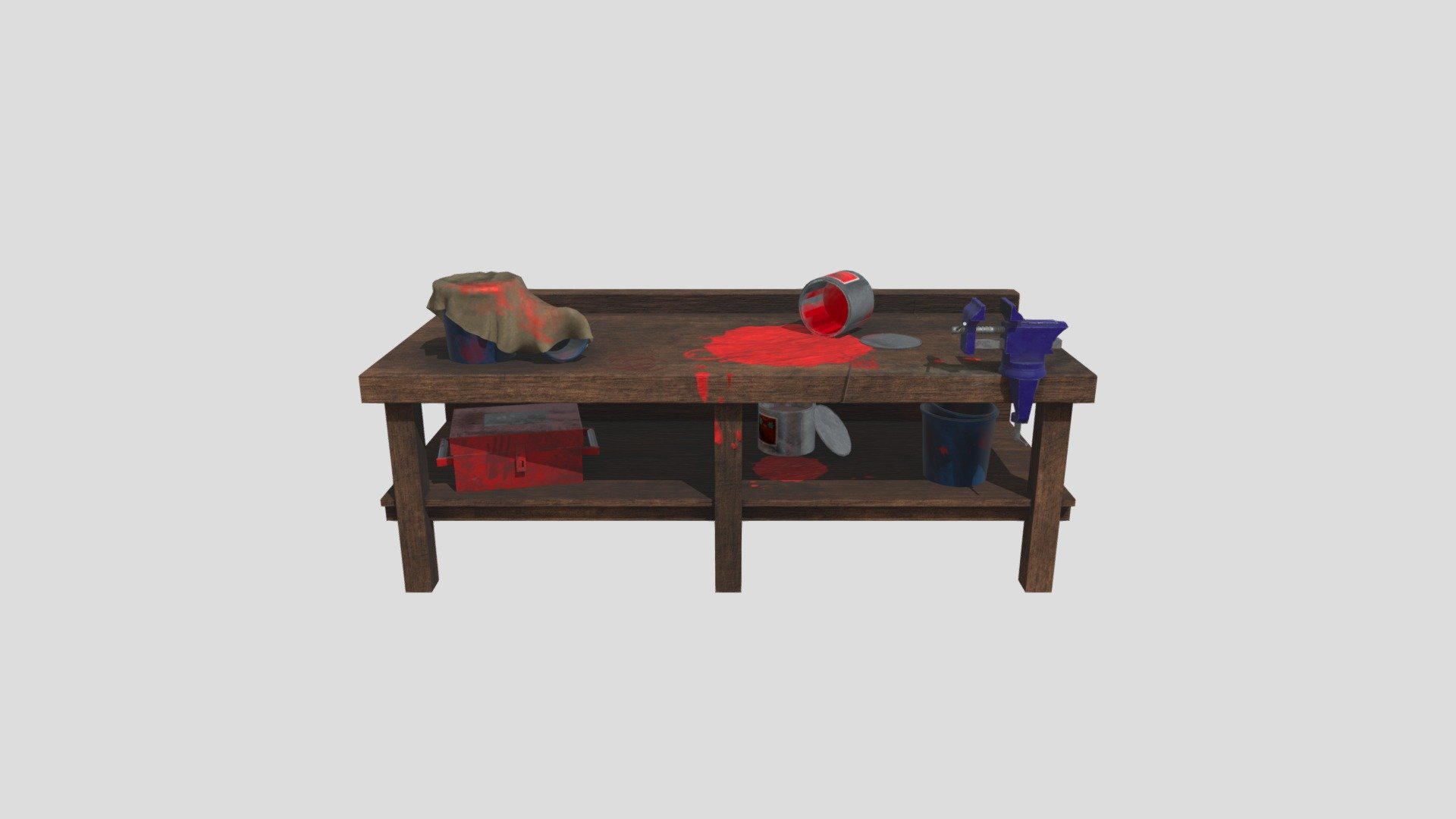 Workbench - Download Free 3D model by James Nelson (@sackboy.nelson ...