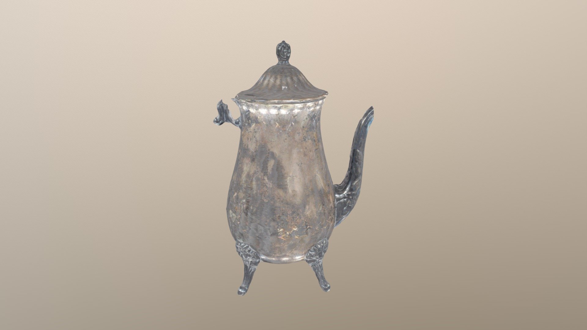Metallic pitcher - 3D model by RoxanaRios [78fd4de] - Sketchfab